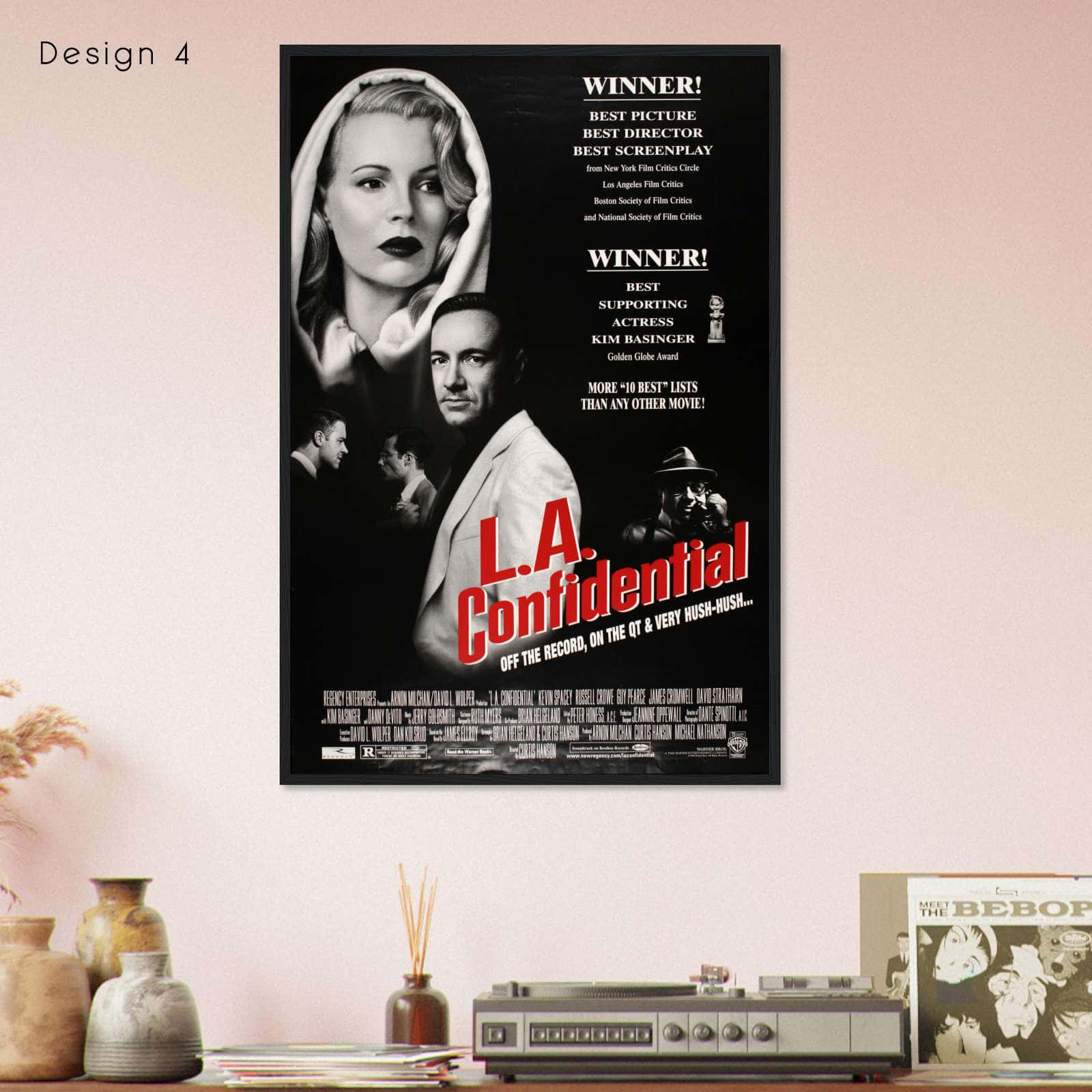L.A. Confidential (1997) Movie Poster Print - Citiesbox