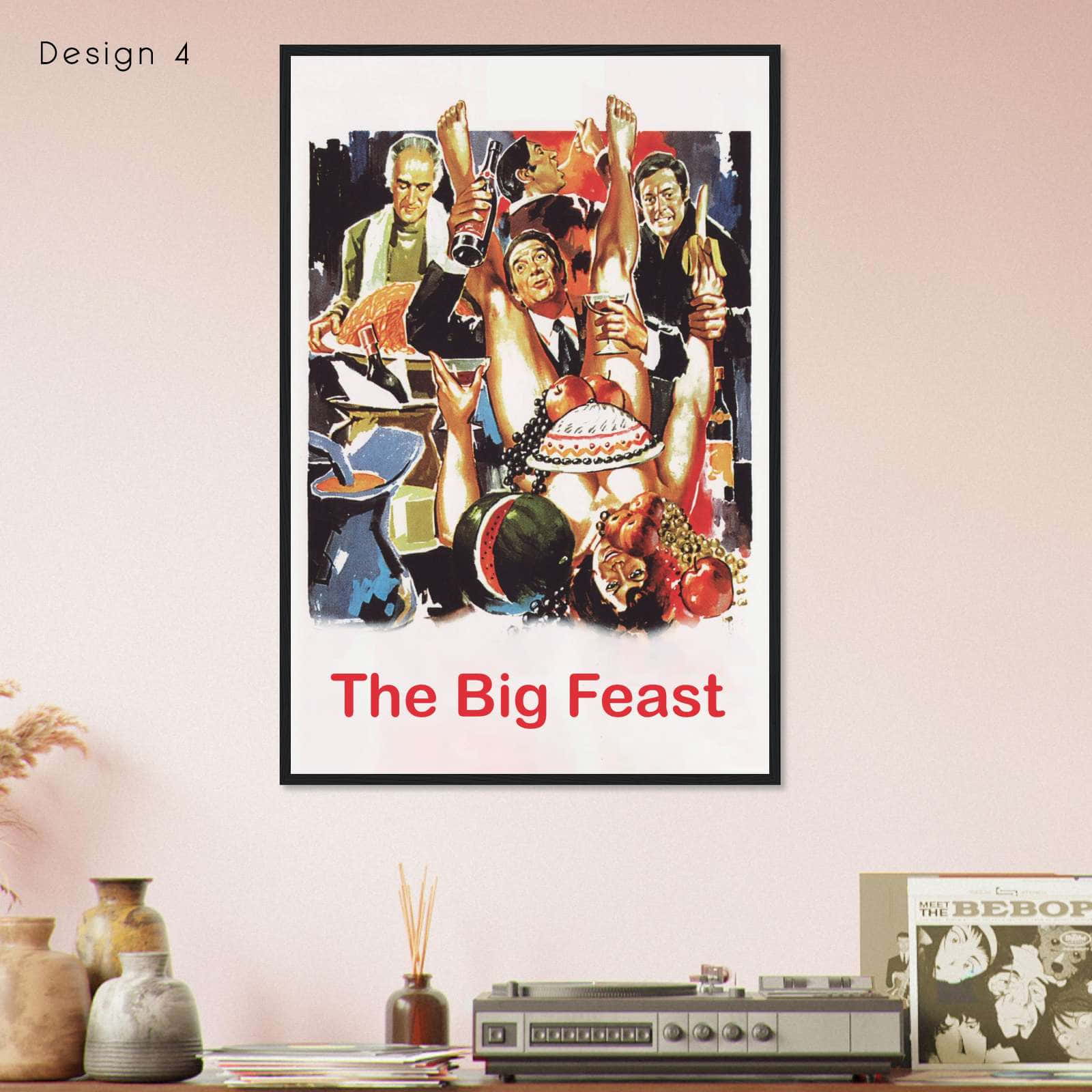 La Grande Bouffe (1973) Movie Poster Print - Citiesbox