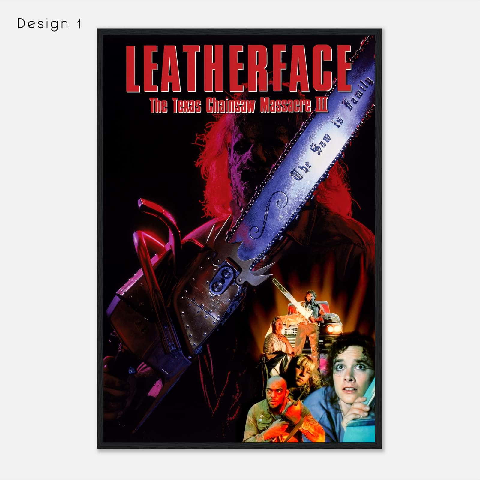 Leatherface: The Texas Chainsaw Massacre III (1990) Movie Poster Print ...
