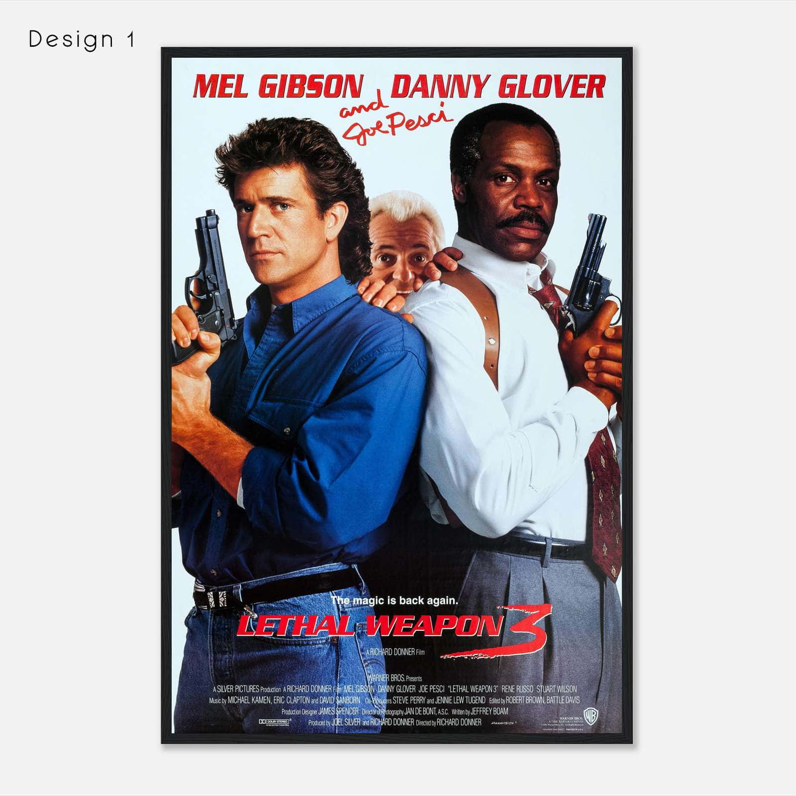 Lethal Weapon 3 (1992) Movie Poster Print - Citiesbox