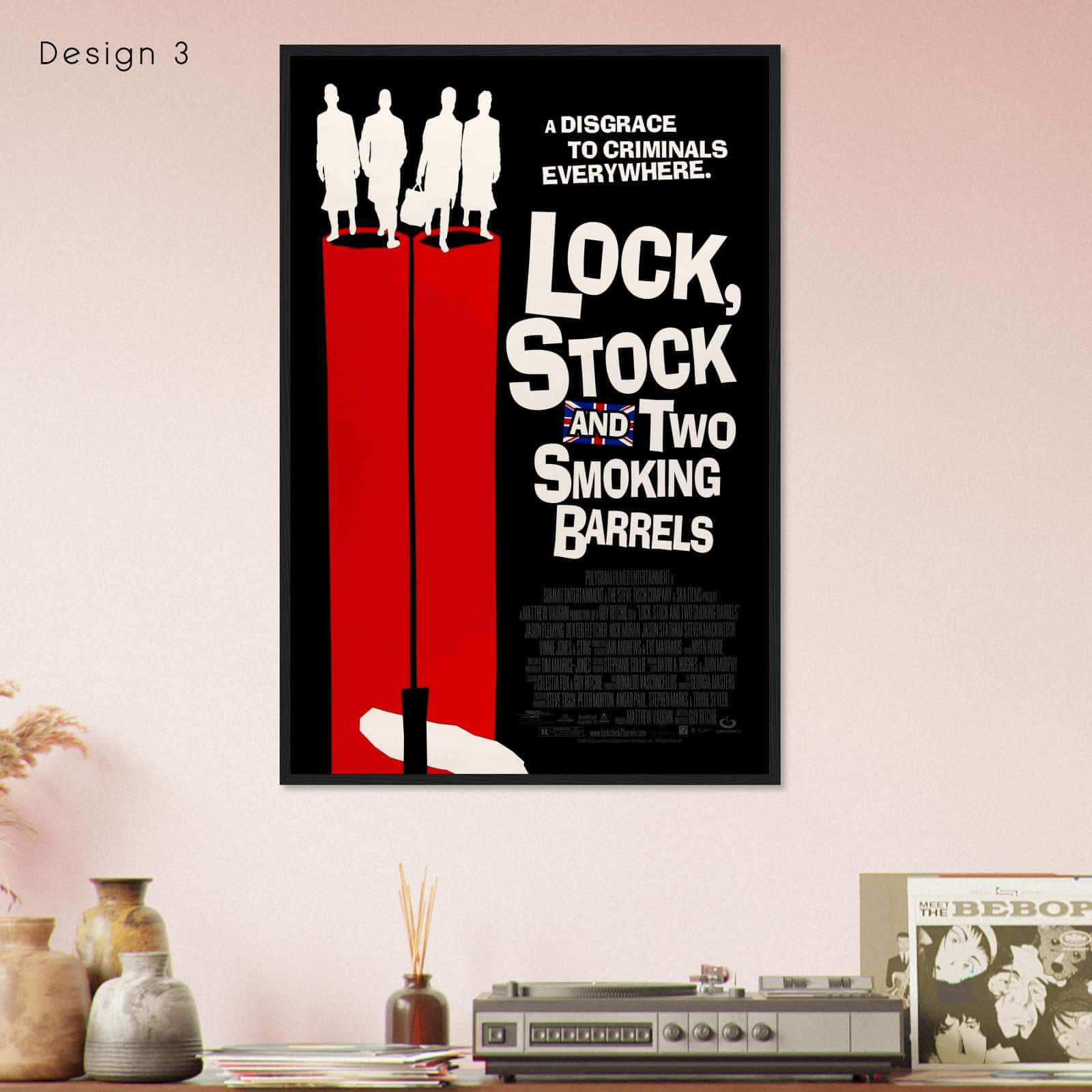 Lock, Stock and Two Smoking Barrels (1998) Movie Poster Print - Citiesbox