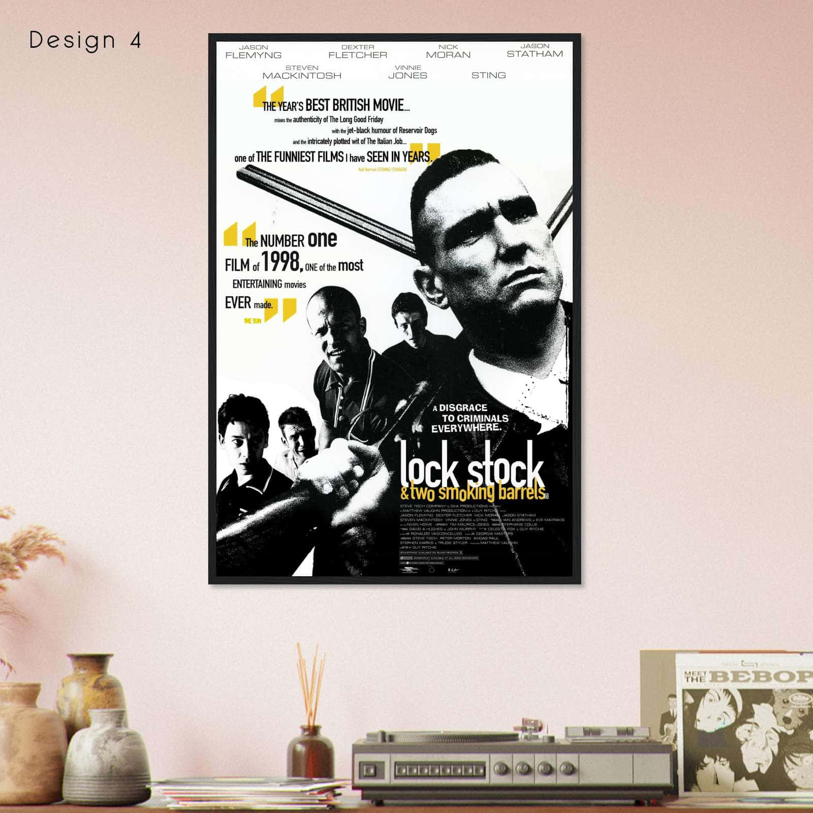 Lock, Stock and Two Smoking Barrels (1998) Movie Poster Print - Citiesbox