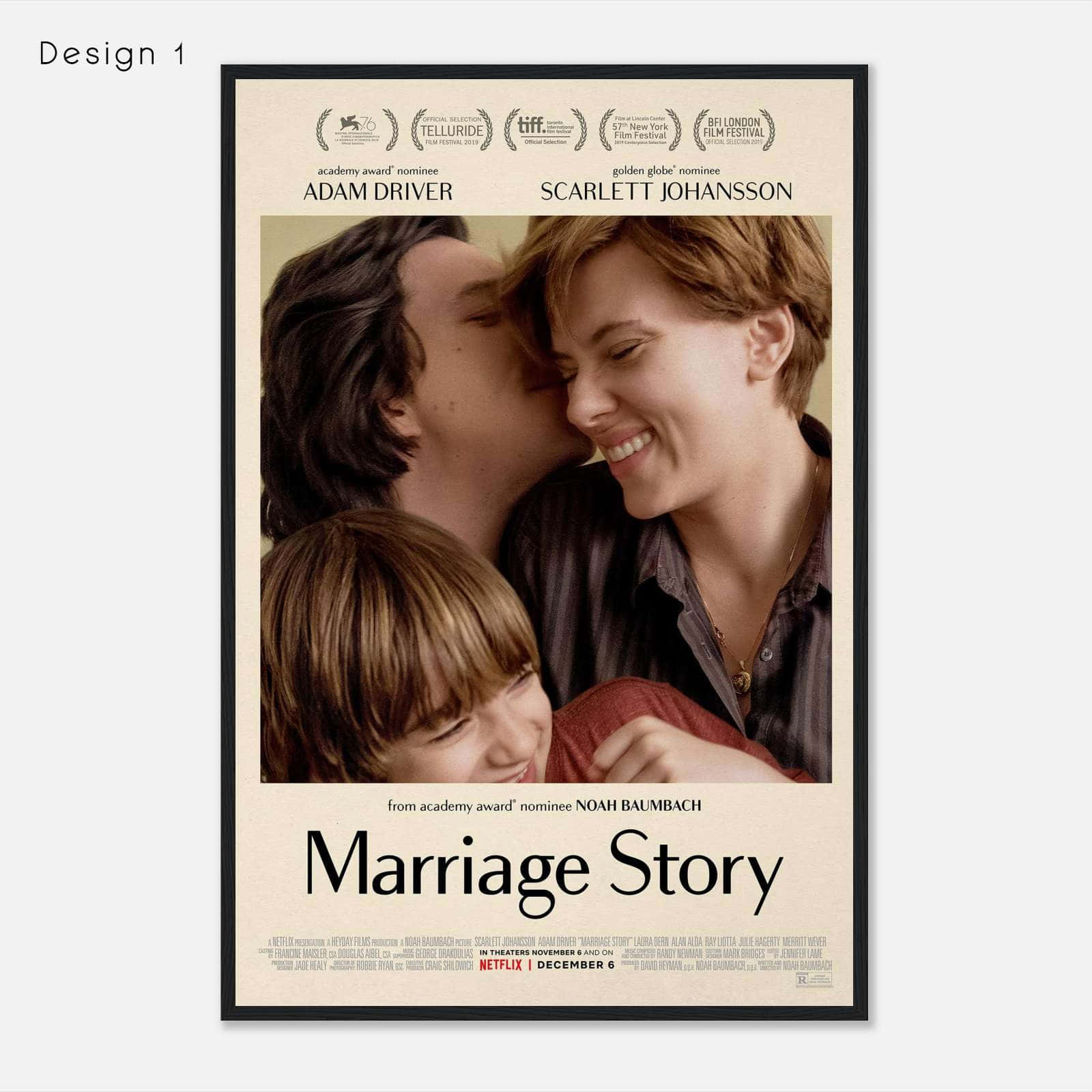 Marriage Story (2019) Movie Poster Print - Citiesbox
