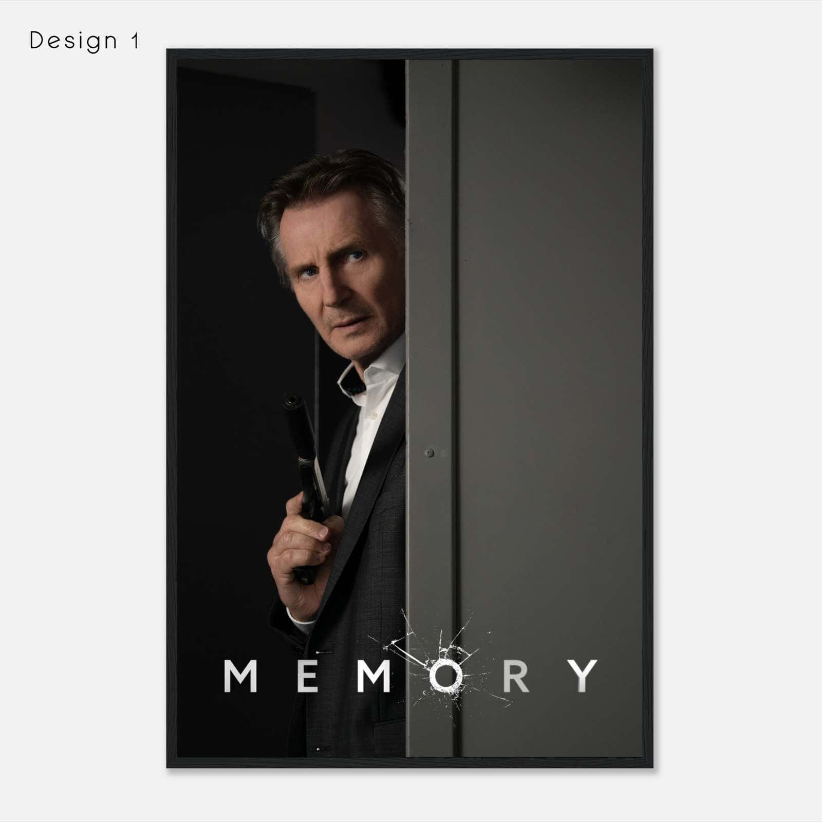 Memory (2022) Movie Poster Print - Citiesbox