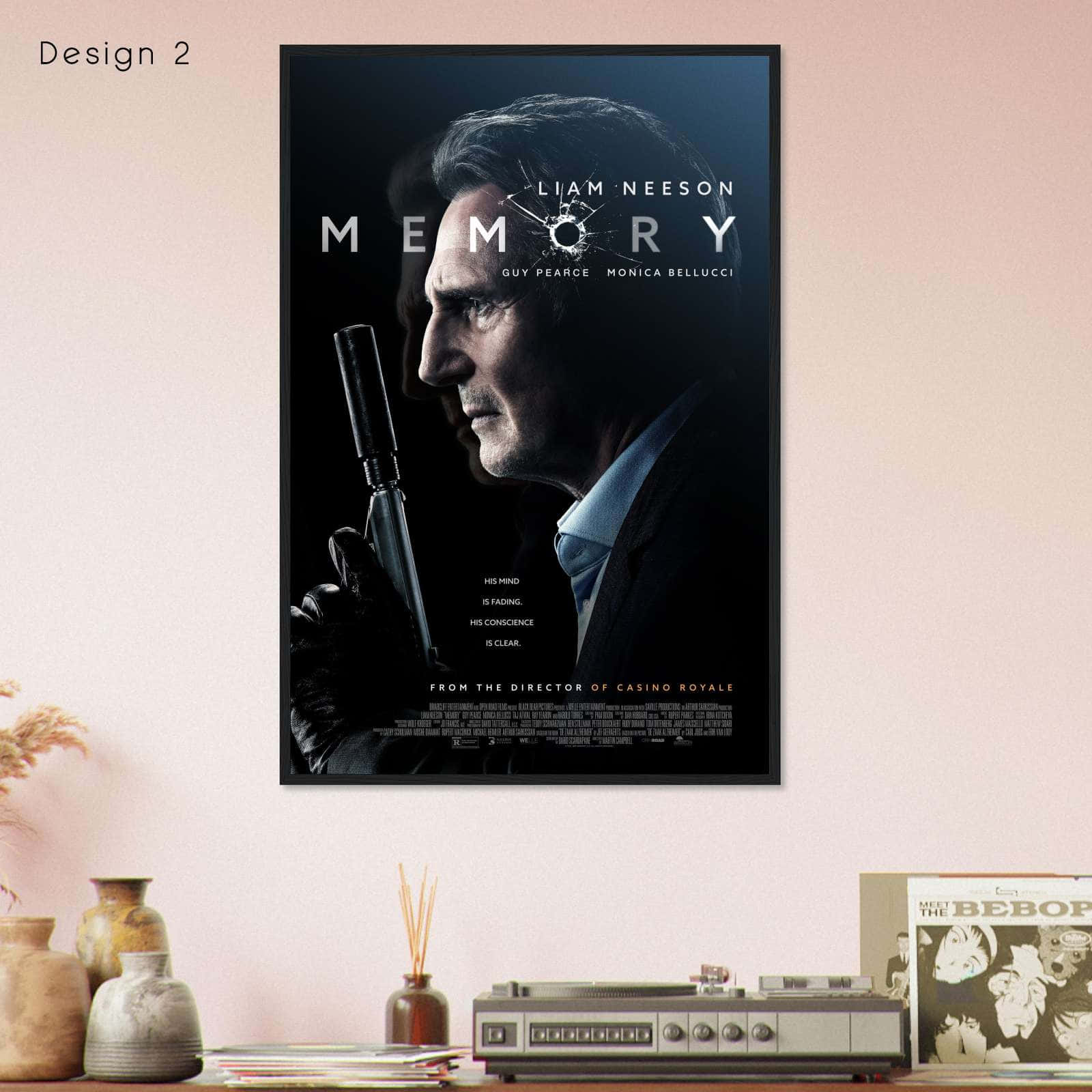 Memory (2022) Movie Poster Print - Citiesbox