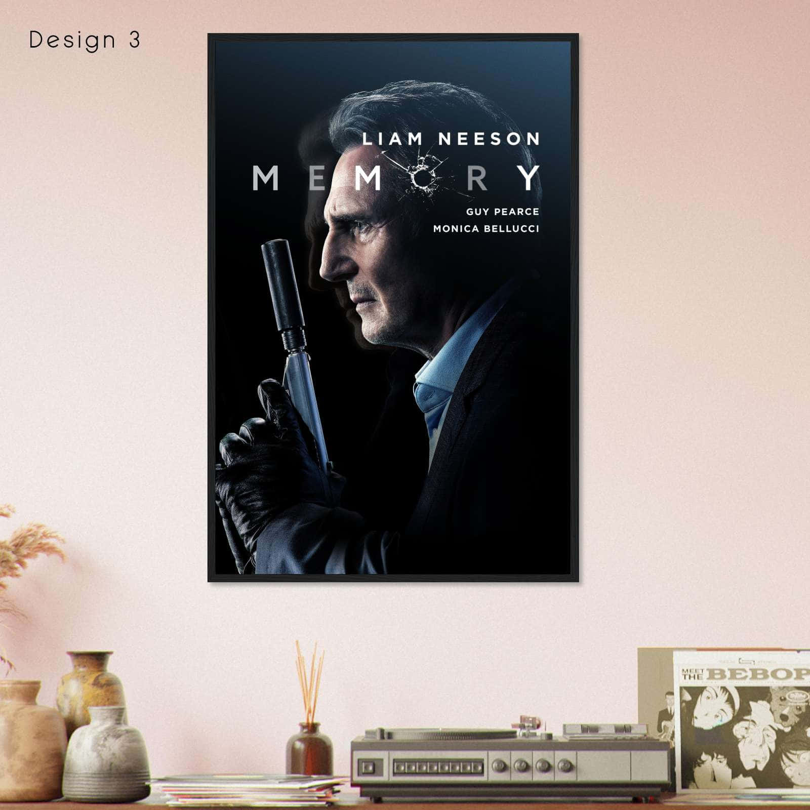 Memory (2022) Movie Poster Print - Citiesbox