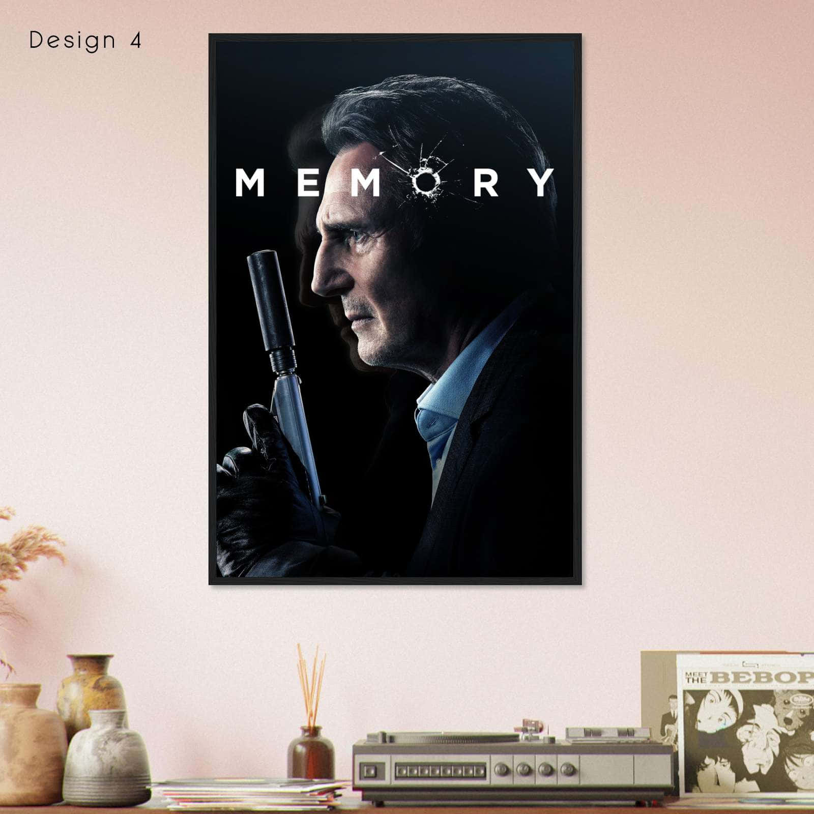 Memory (2022) Movie Poster Print - Citiesbox
