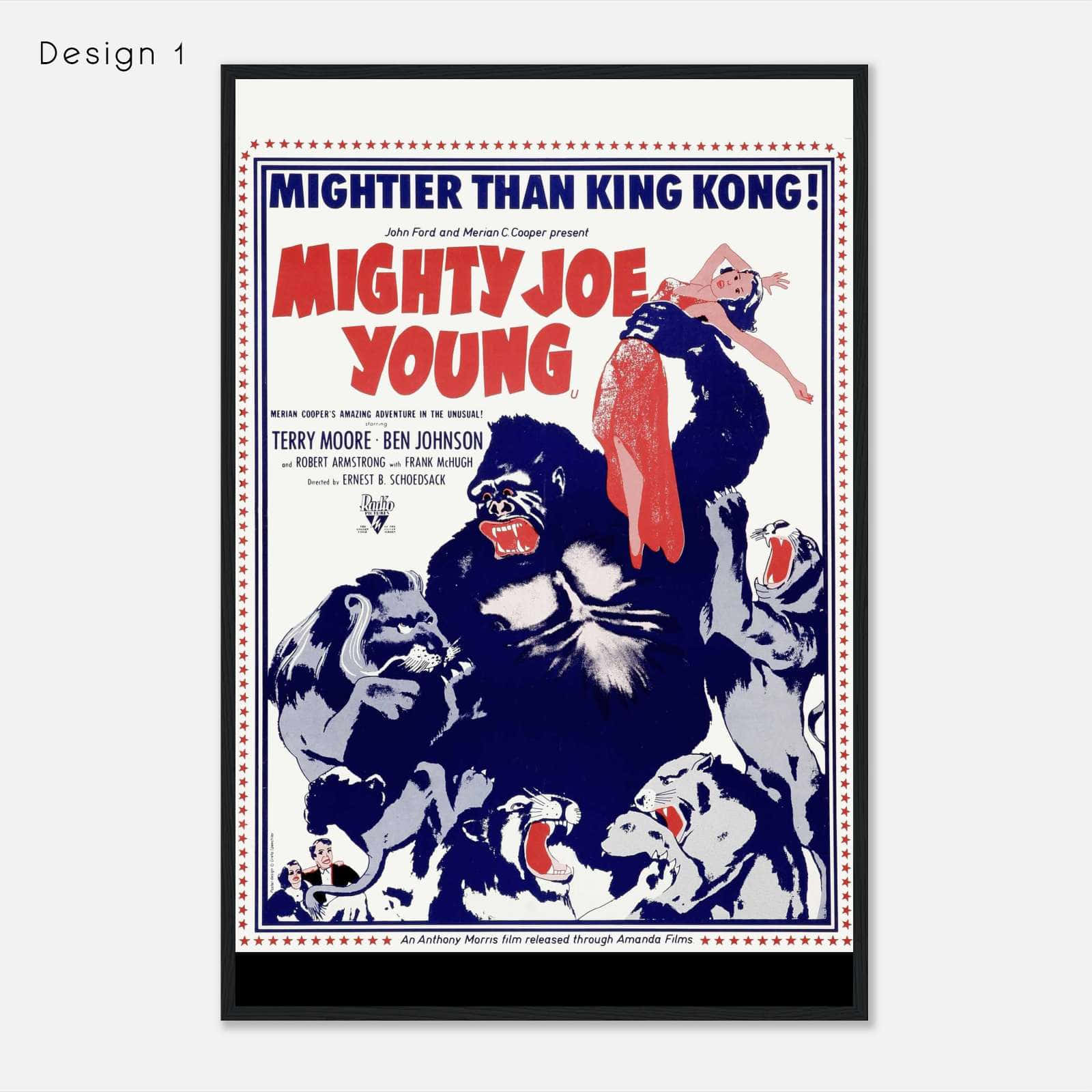 Mighty Joe Young (1949) Movie Poster Print - Citiesbox