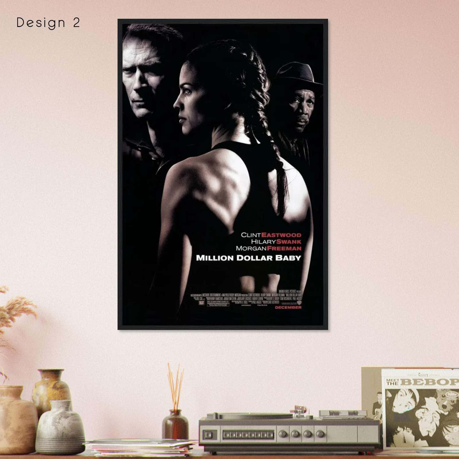Million Dollar Baby (2004) Movie Poster Print - Citiesbox