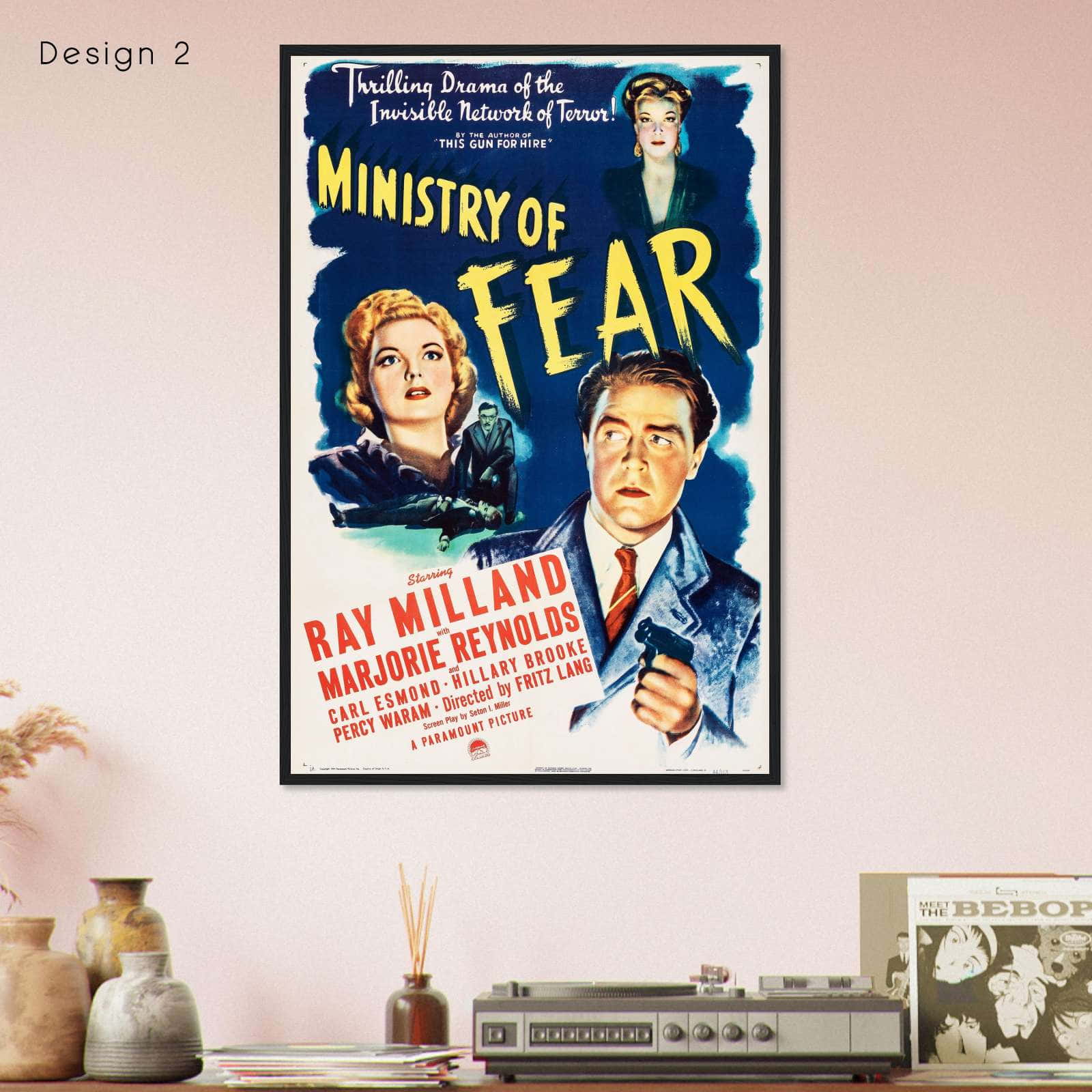 Ministry of Fear (1944) Movie Poster Print - Citiesbox