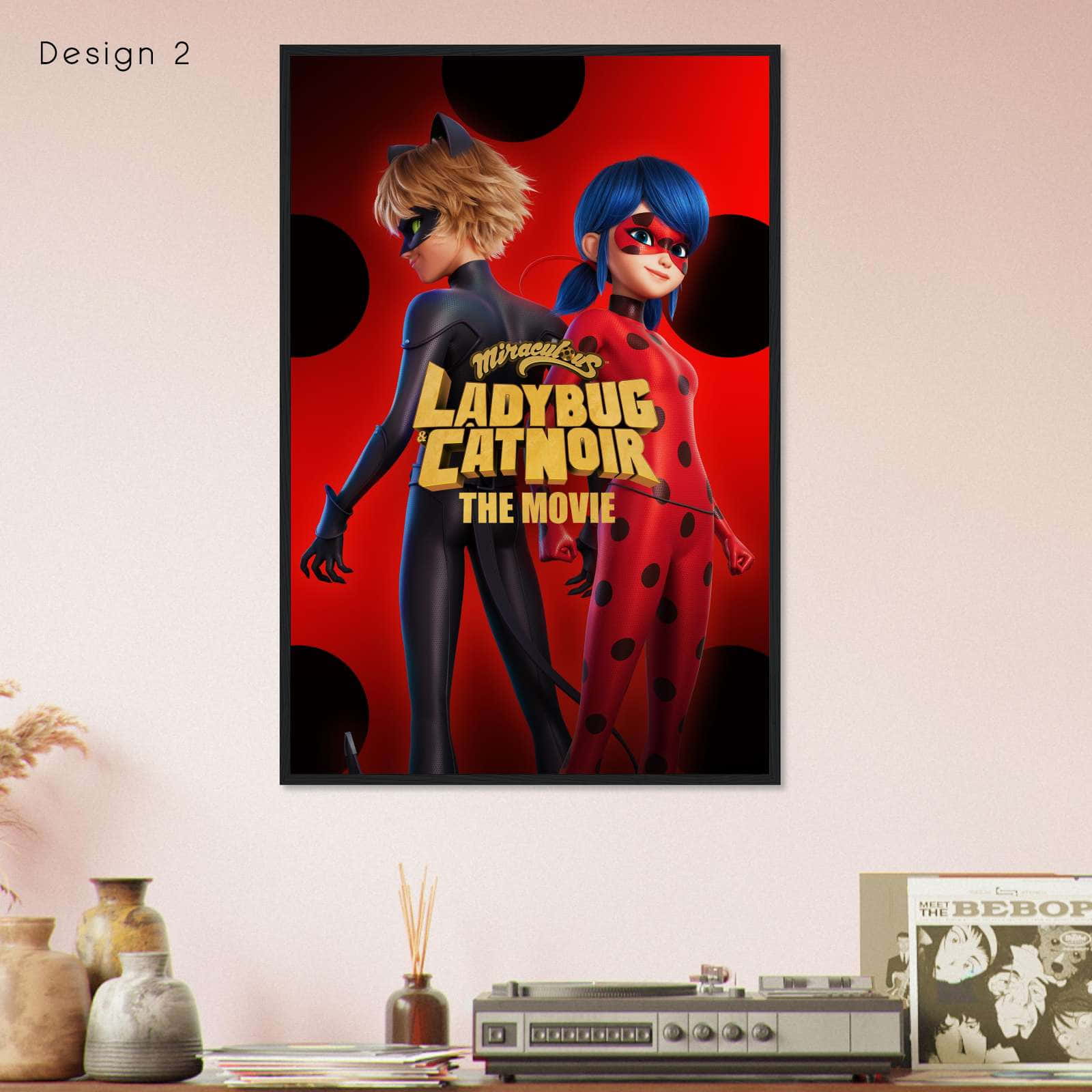 Miraculous: Ladybug & Cat Noir, The Movie (2023) Movie Poster Print ...