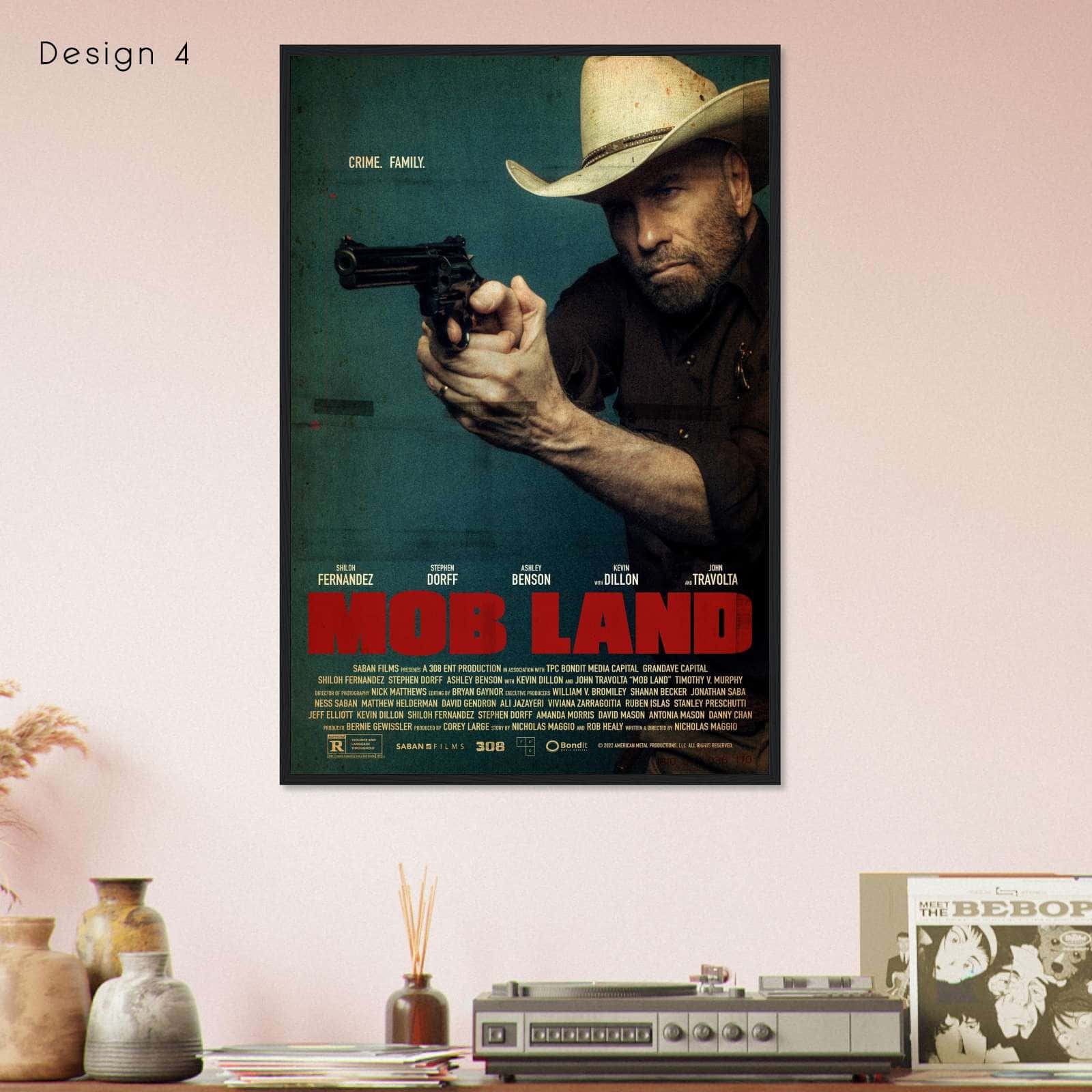 Mob Land (2023) Movie Poster Print - Citiesbox