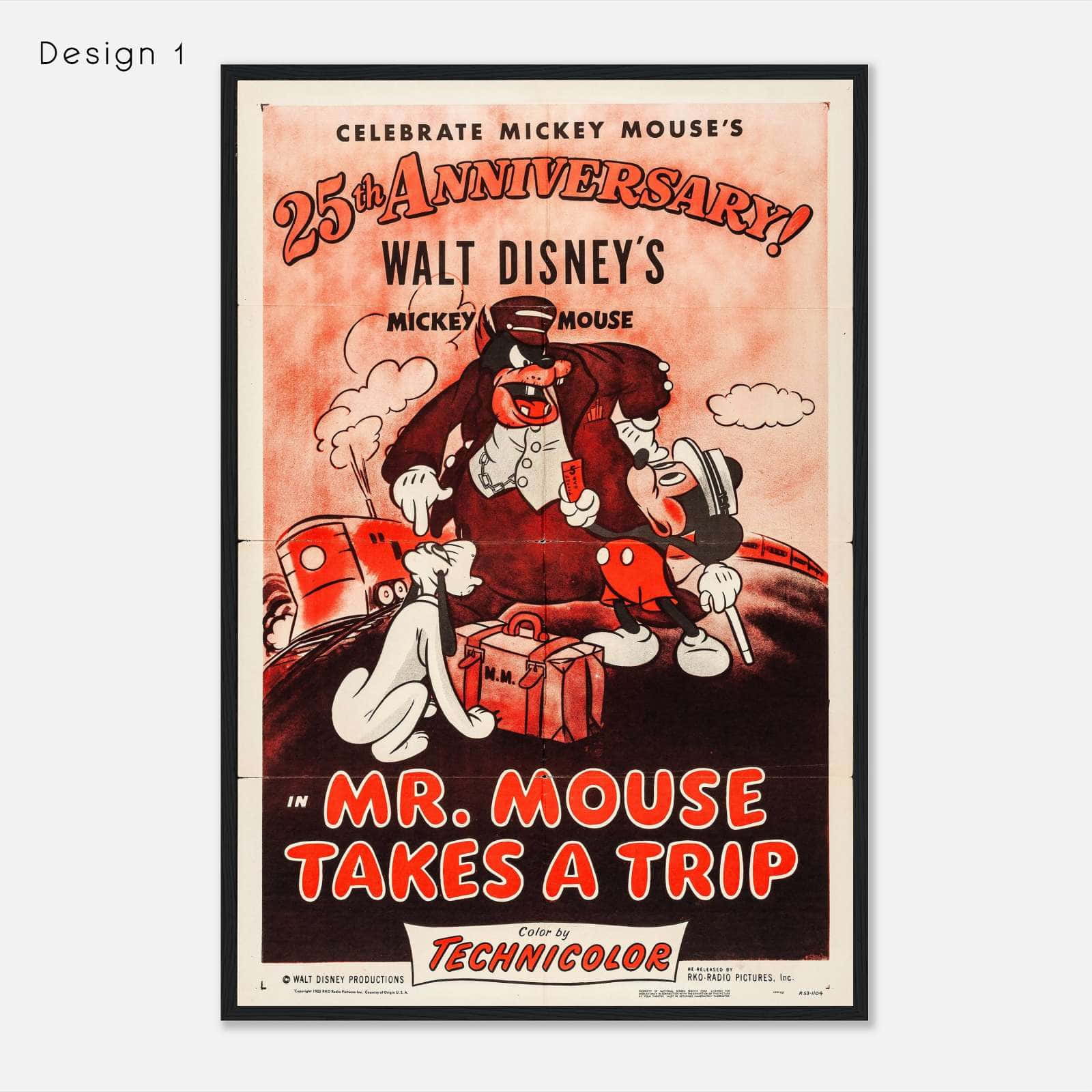 Mr. Mouse Takes a Trip (1940) Movie Poster Print - Citiesbox