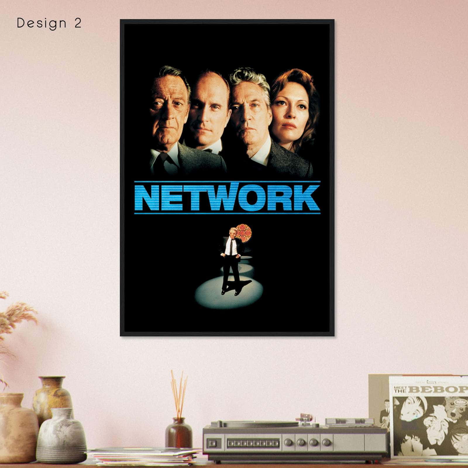 Network (1976) Movie Poster Print - Citiesbox