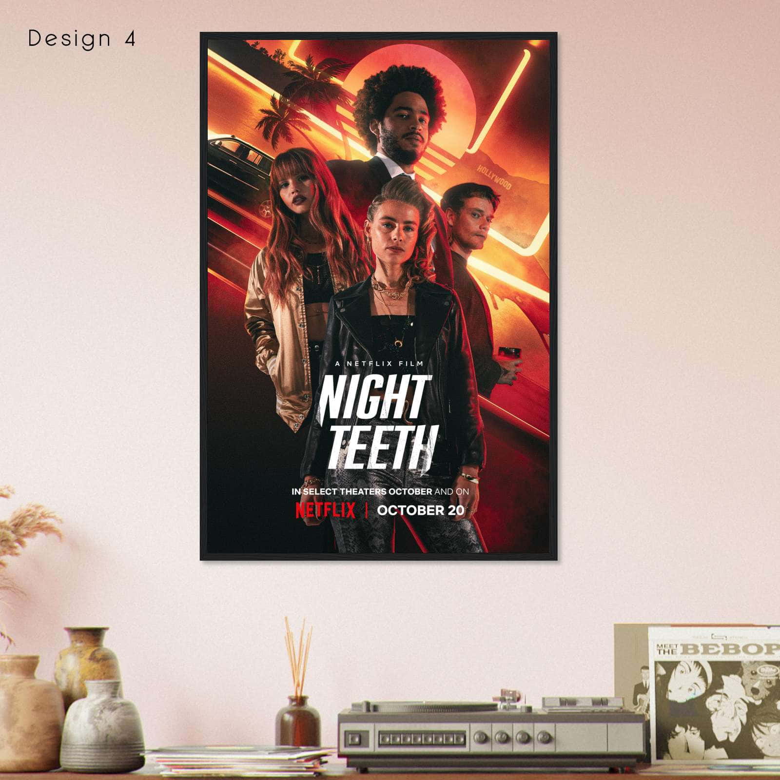 Night Teeth (2021) Movie Poster Print - Citiesbox