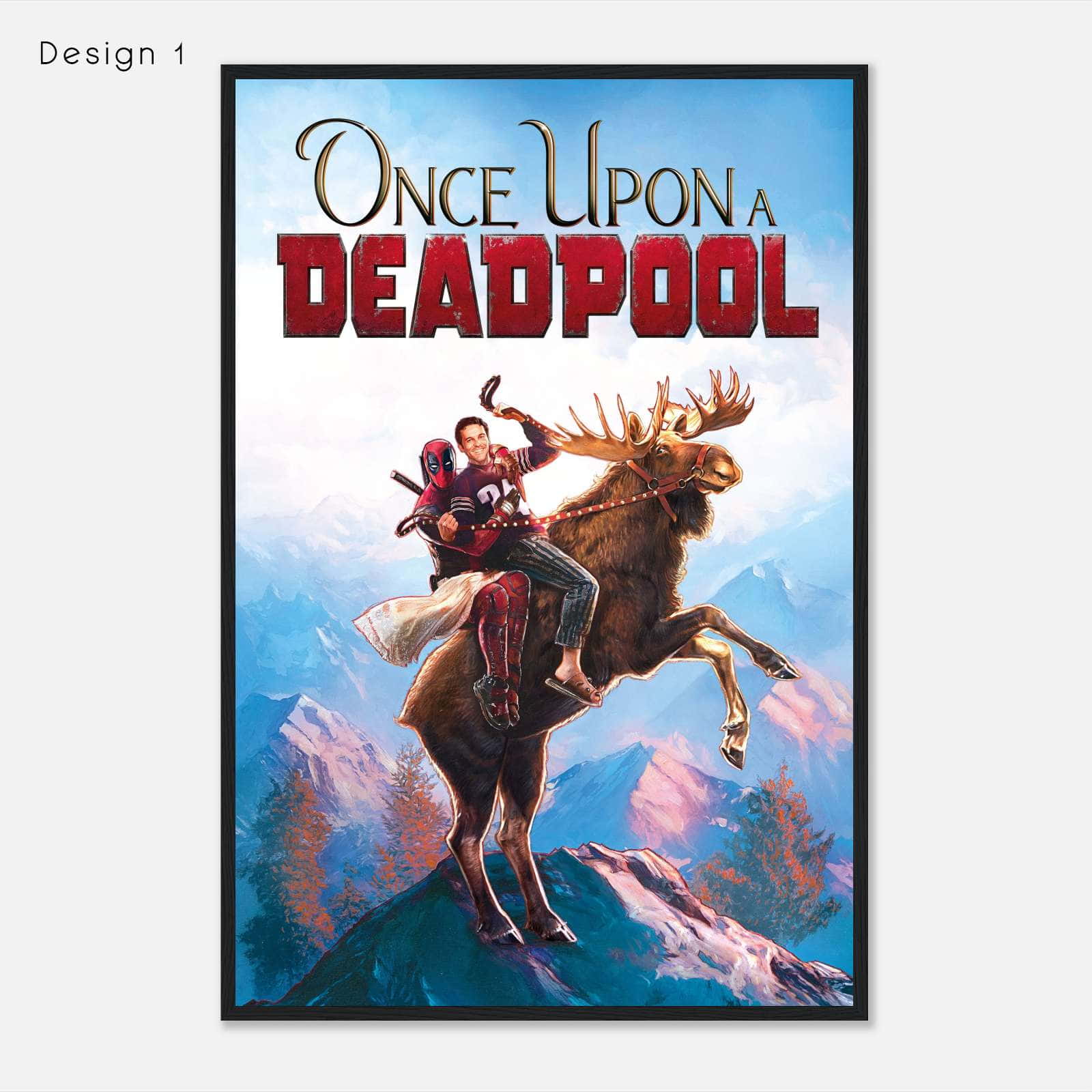 Once Upon a Deadpool (2018) Movie Poster Print - Citiesbox