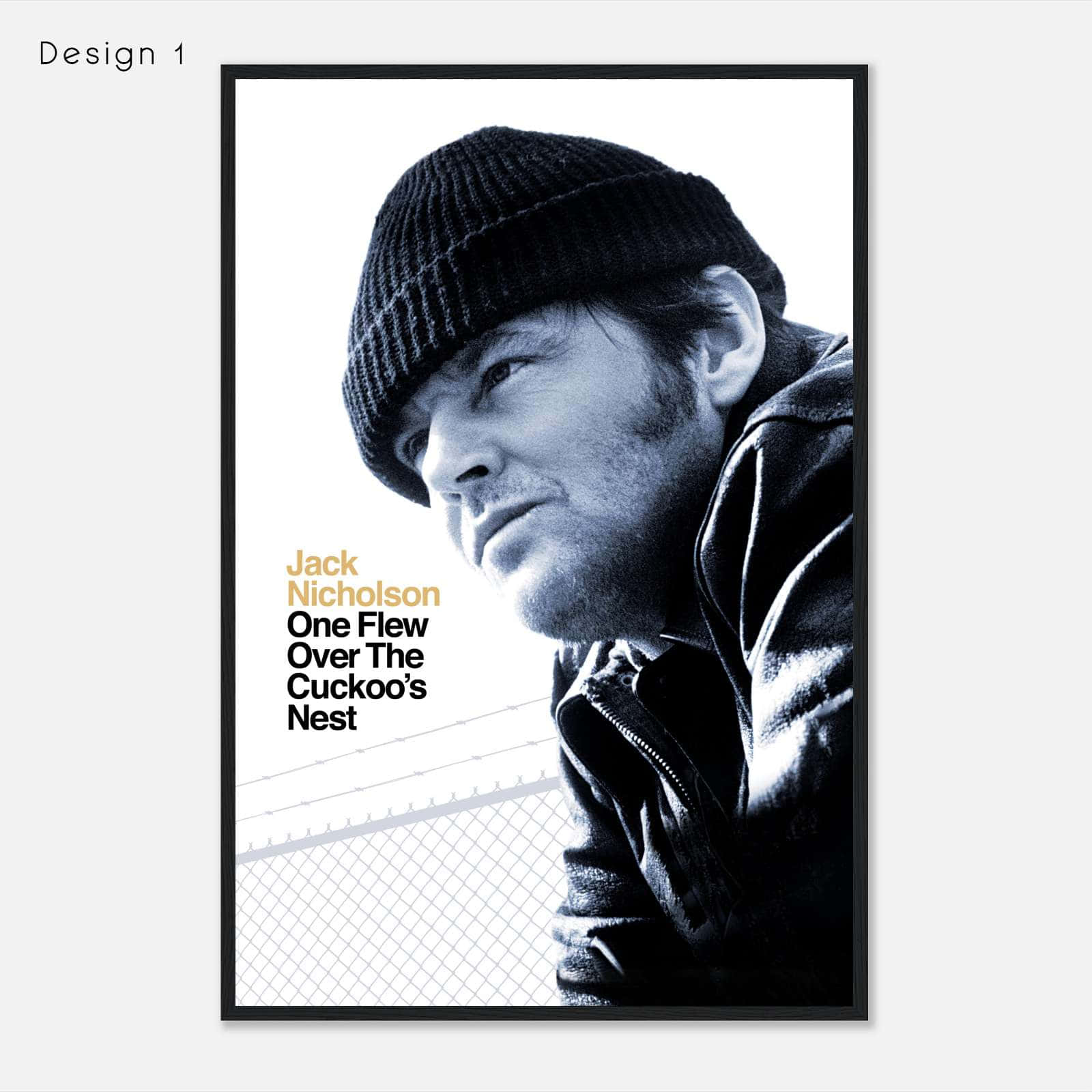 One Flew Over the Cuckoo's Nest (1975) Movie Poster Print - Citiesbox
