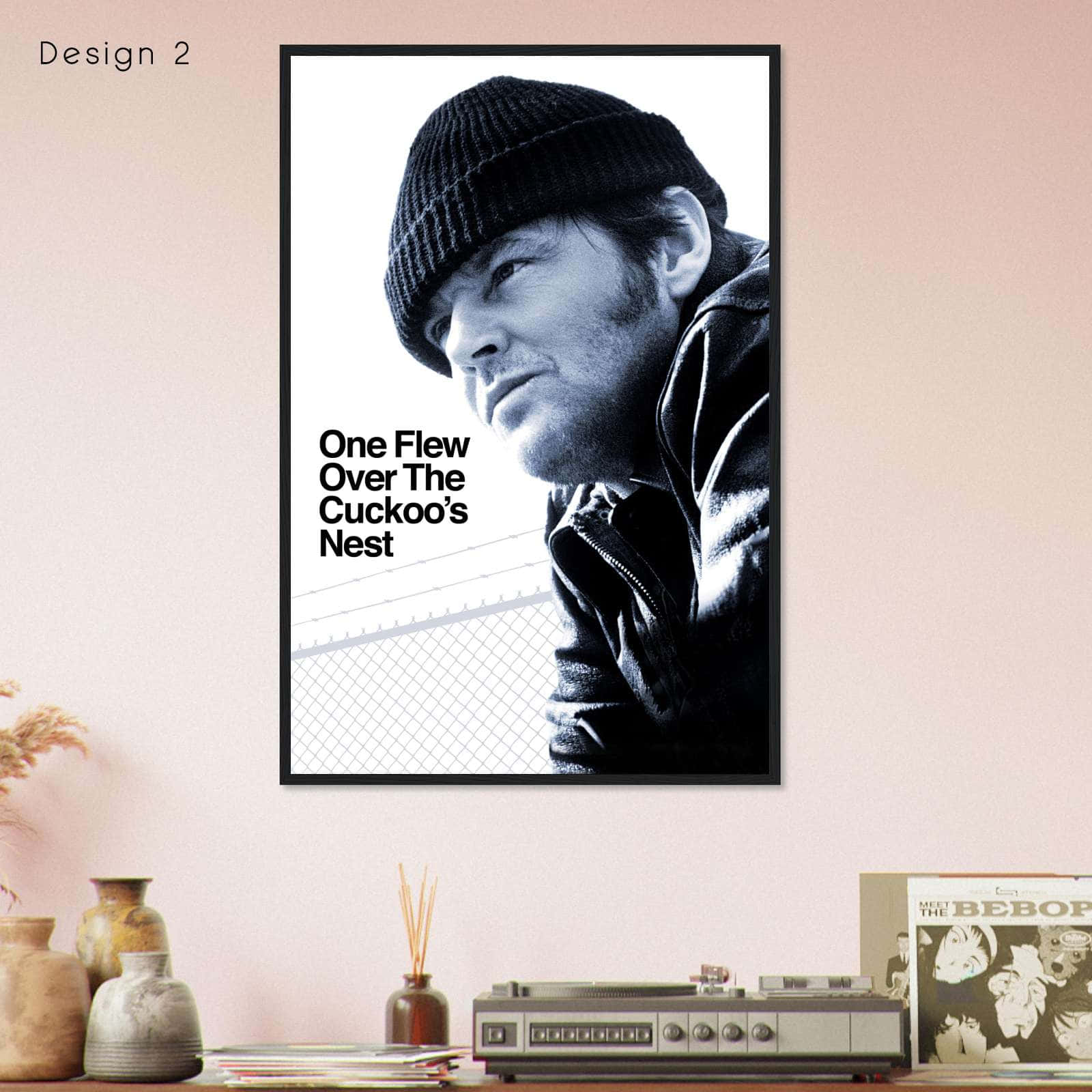 One Flew Over the Cuckoo's Nest (1975) Movie Poster Print - Citiesbox