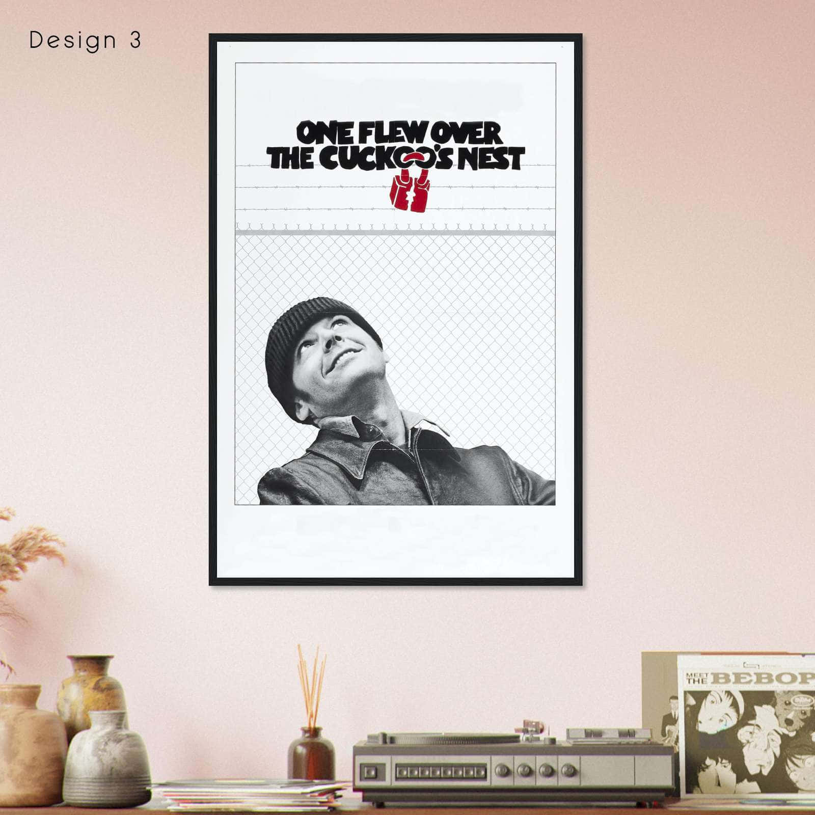 One Flew Over the Cuckoo's Nest (1975) Movie Poster Print - Citiesbox