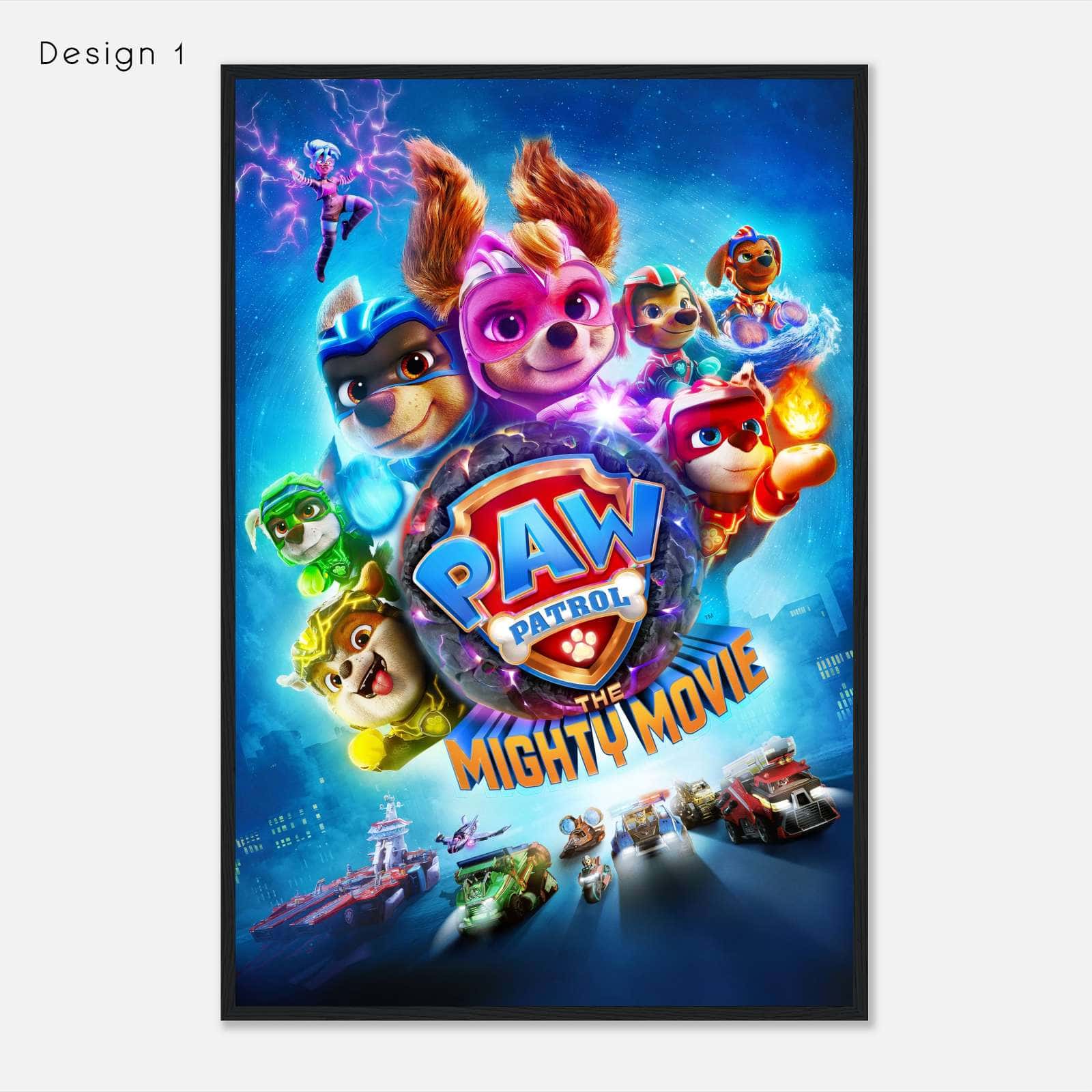 PAW Patrol: The Mighty Movie (2023) Movie Poster Print - Citiesbox