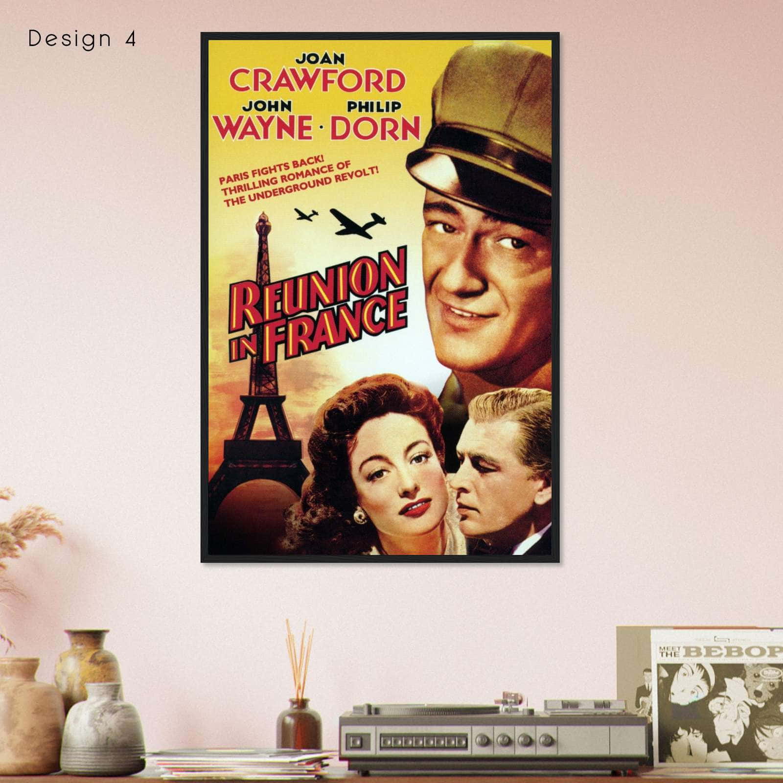 Reunion in France (1942) Movie Poster Print - Citiesbox