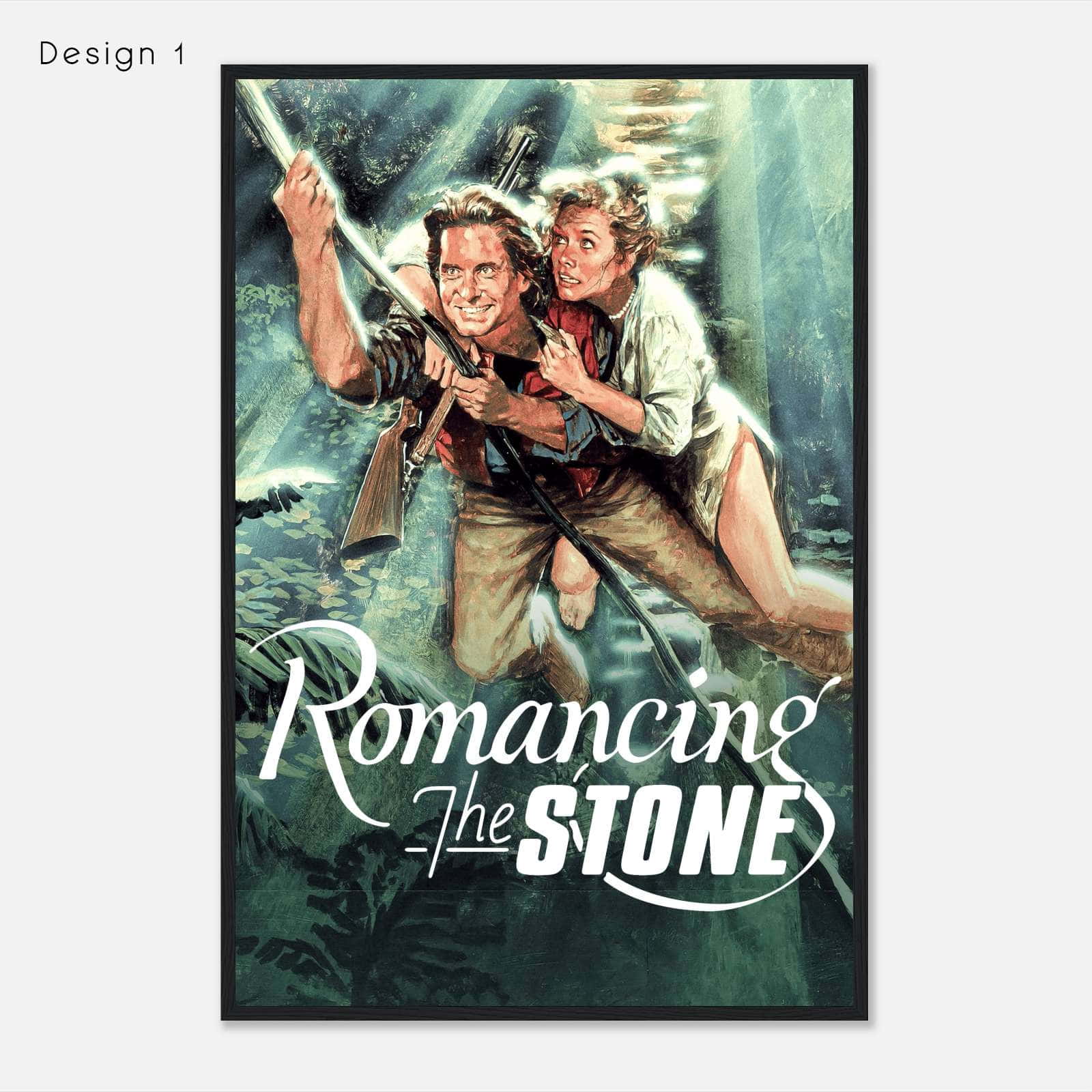 Romancing the Stone (1984) Movie Poster Print - Citiesbox