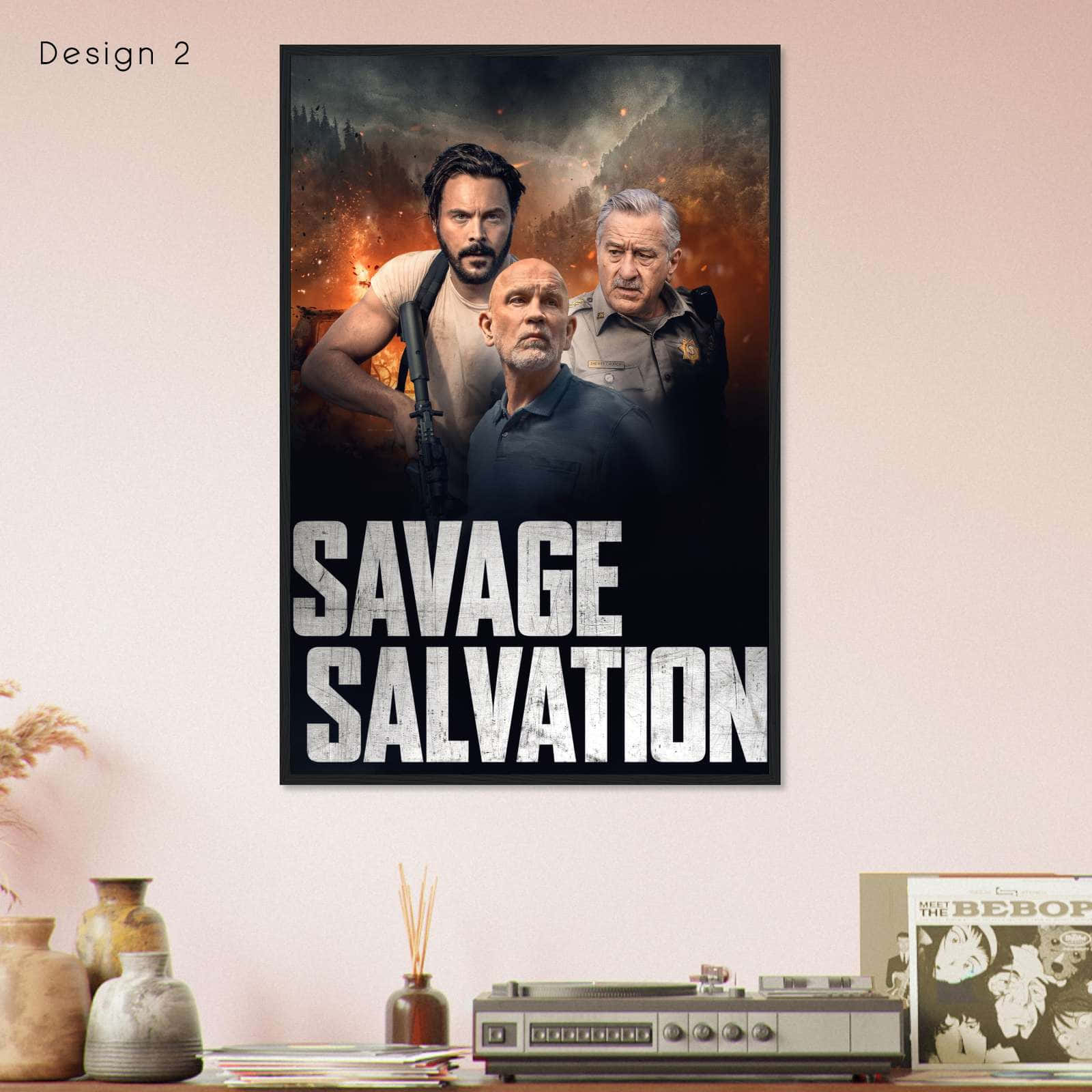 Savage Salvation (2022) Movie Poster Print - Citiesbox