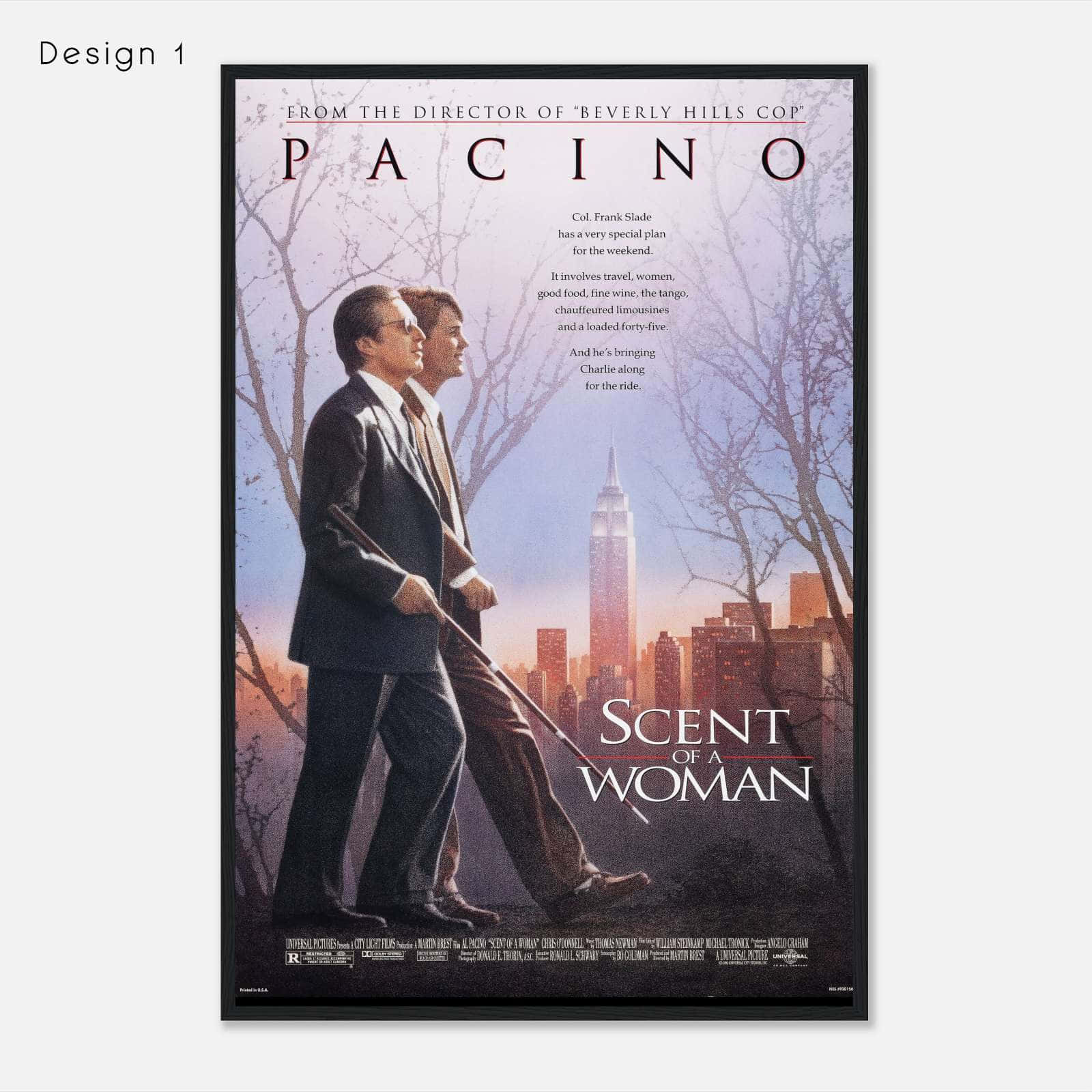 Scent of a Woman (1992) Movie Poster Print - Citiesbox