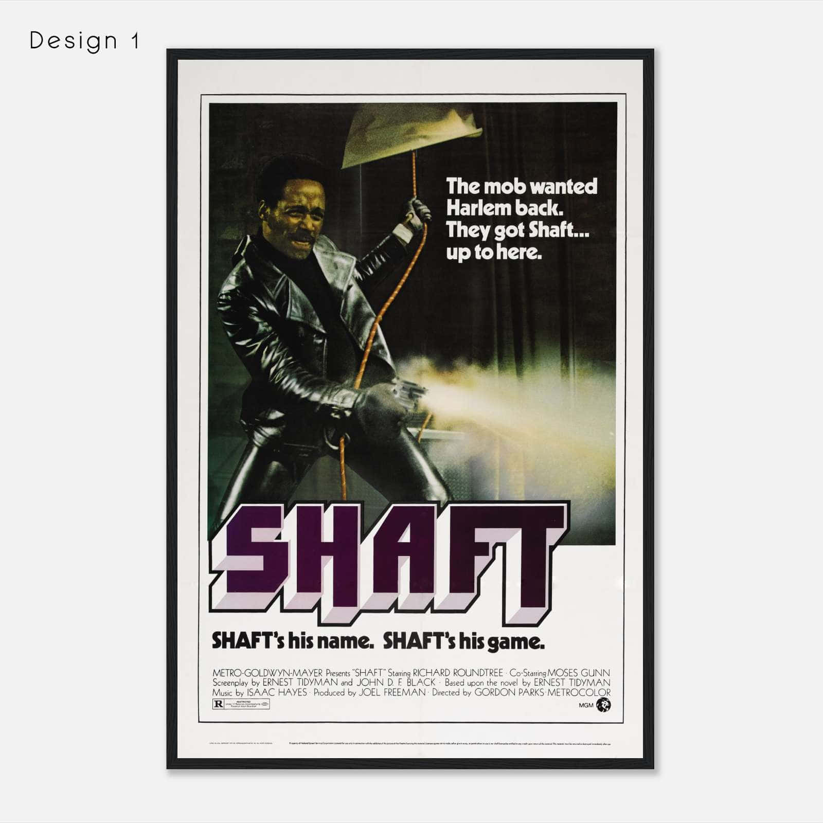 Shaft (1971) Movie Poster Print - Citiesbox