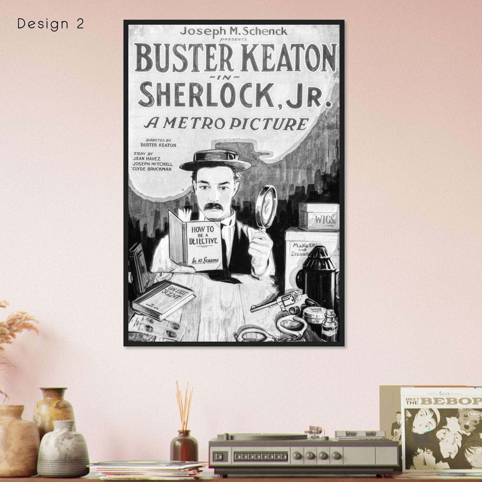 Sherlock Jr. (1924) Movie Poster Print - Citiesbox