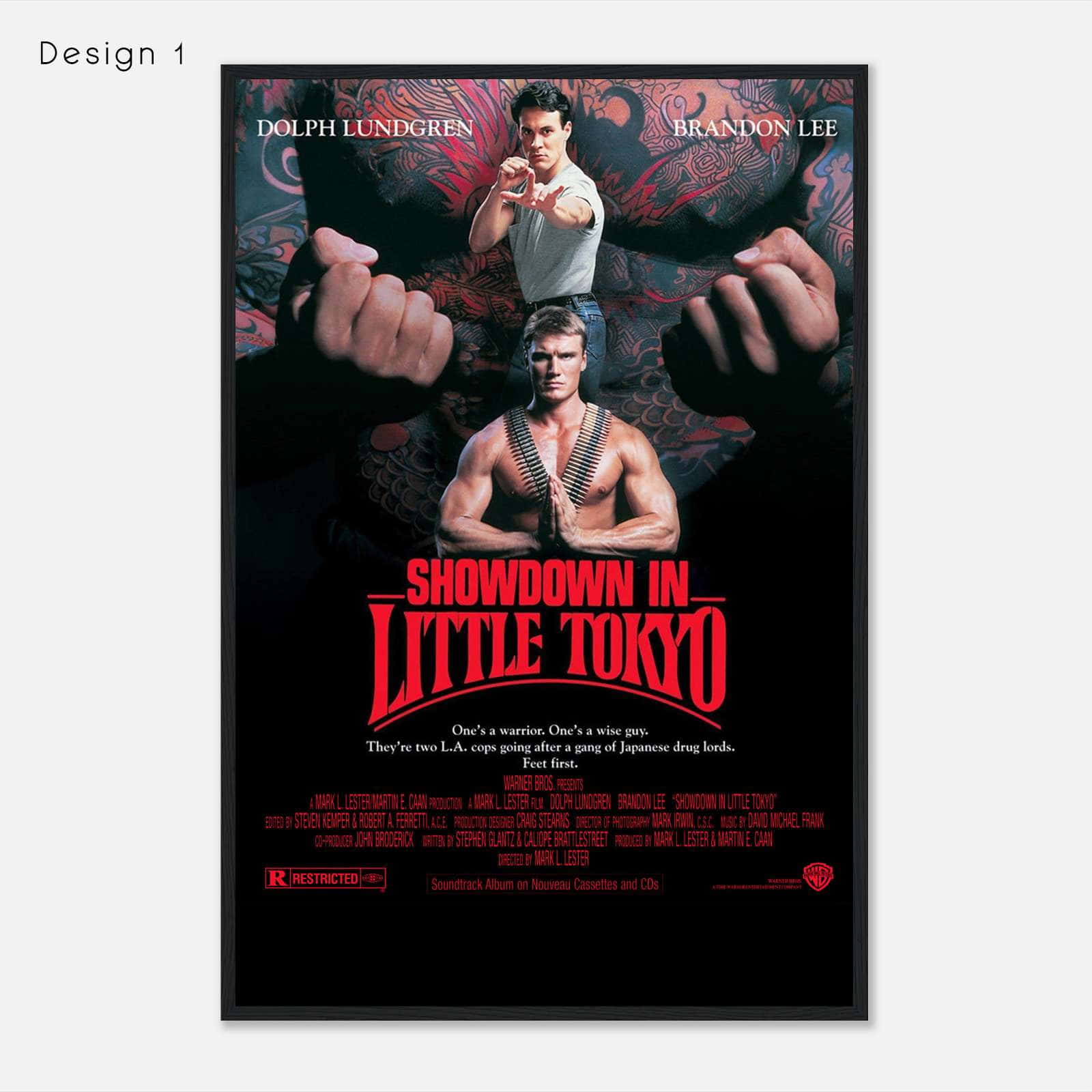 Showdown in Little Tokyo (1991) Movie Poster Print - Citiesbox