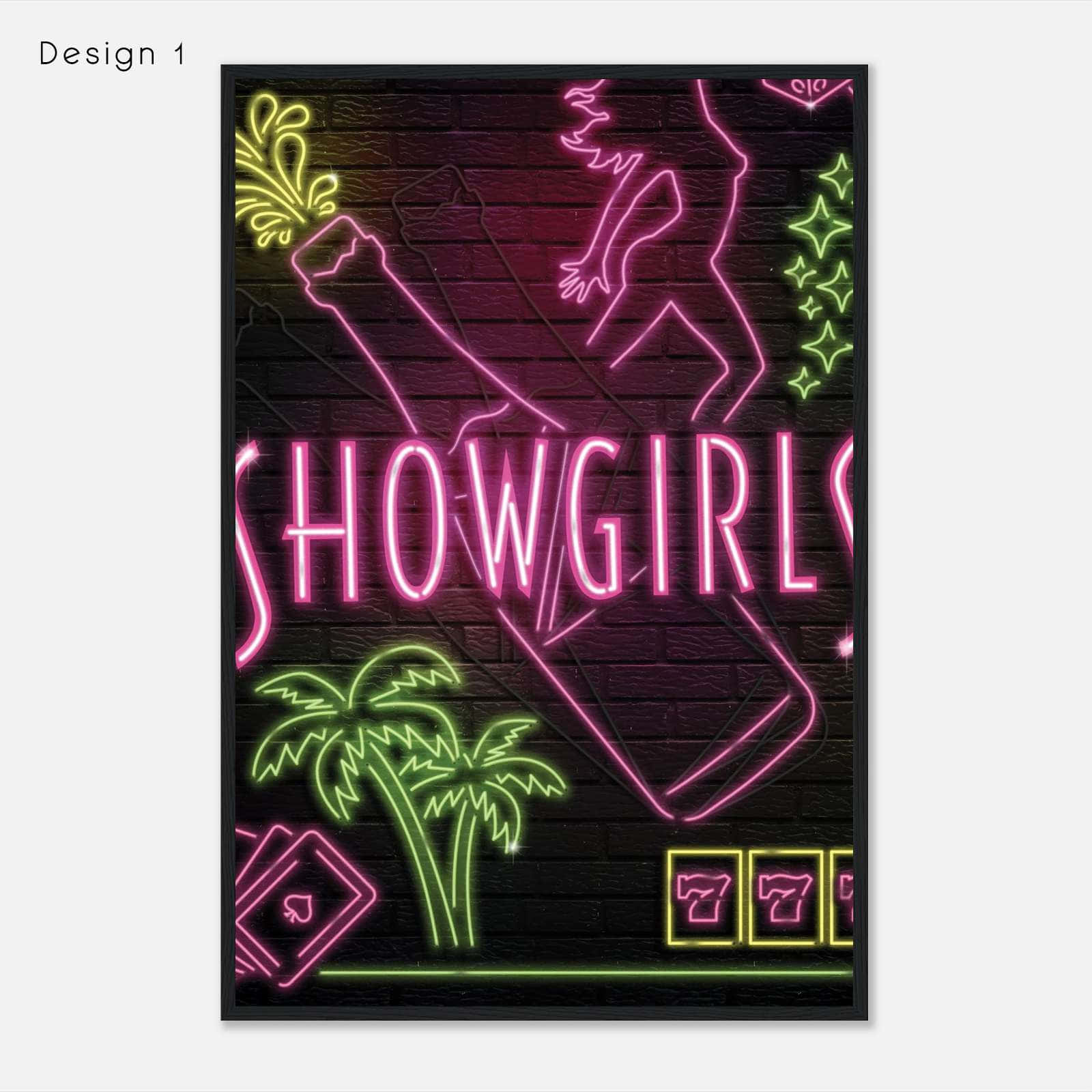 Showgirls (1995) Movie Poster Print - Citiesbox