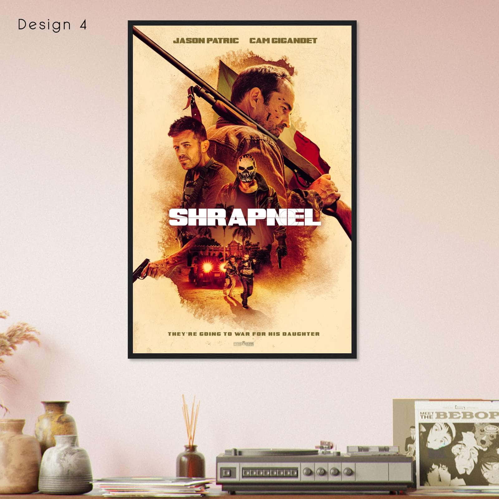 Shrapnel (2023) Movie Poster Print - Citiesbox