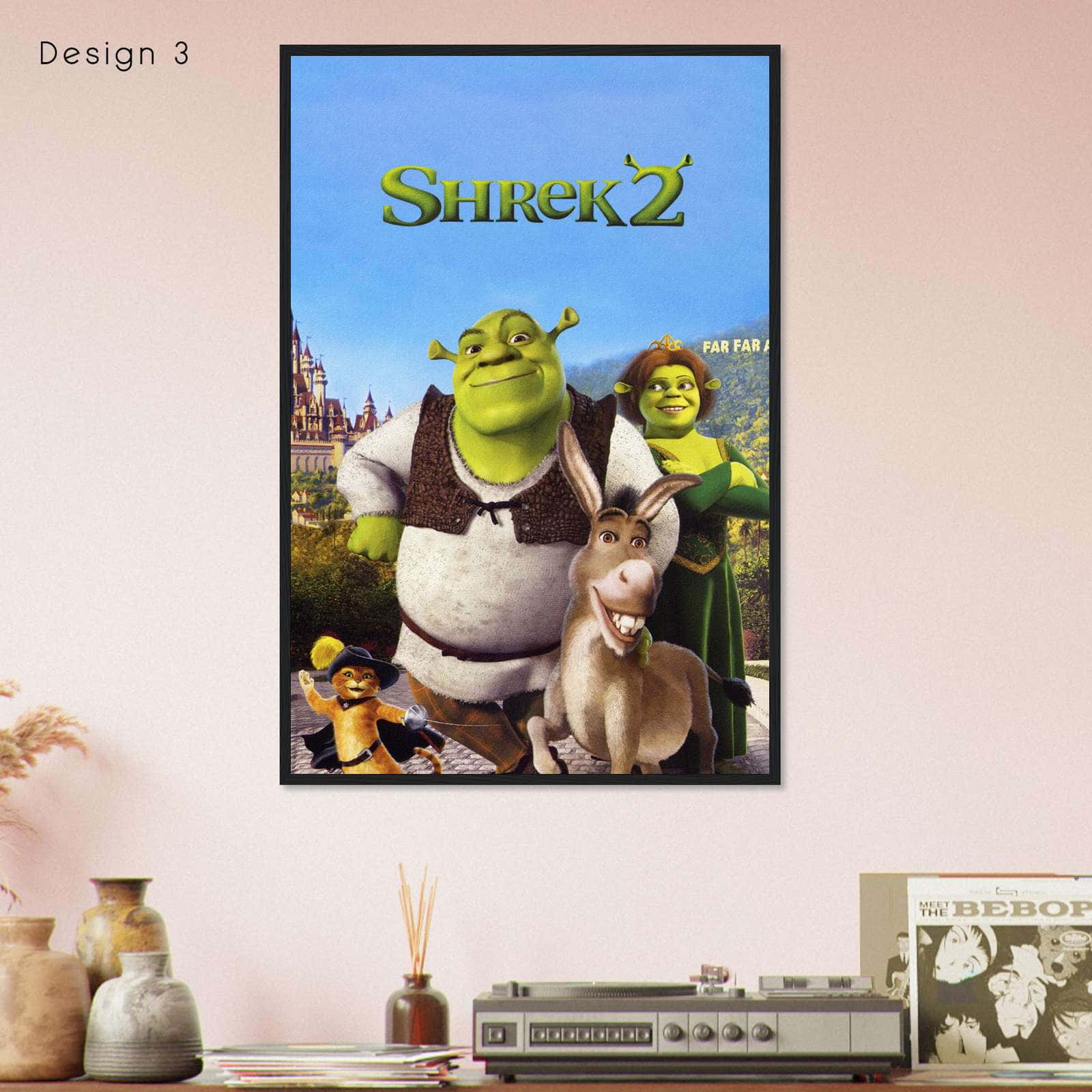 Shrek 2 (2004) Movie Poster Print - Citiesbox