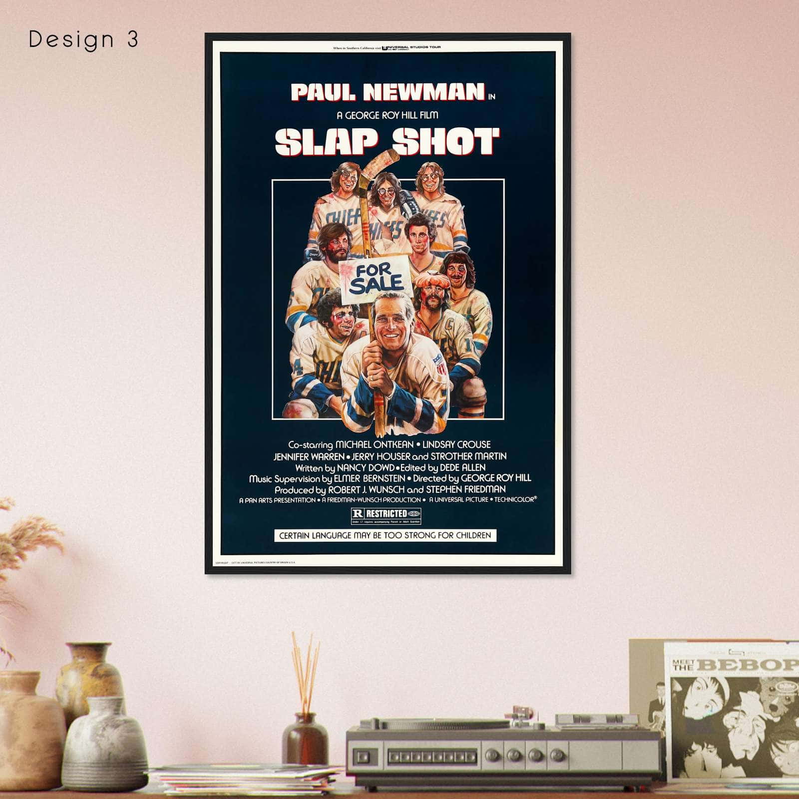 Slap Shot (1977) Movie Poster Print - Citiesbox