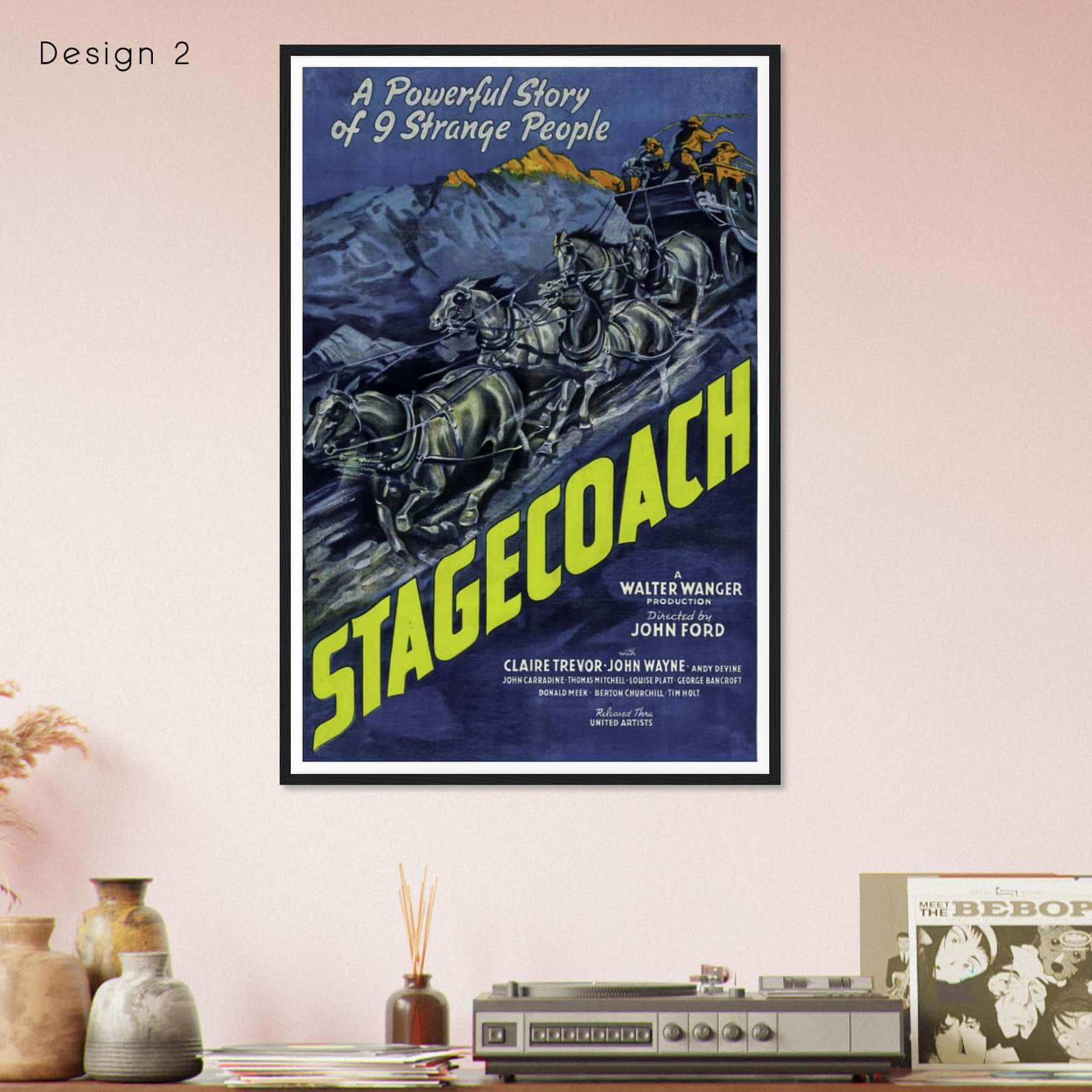 Stagecoach (1939) Movie Poster Print - Citiesbox