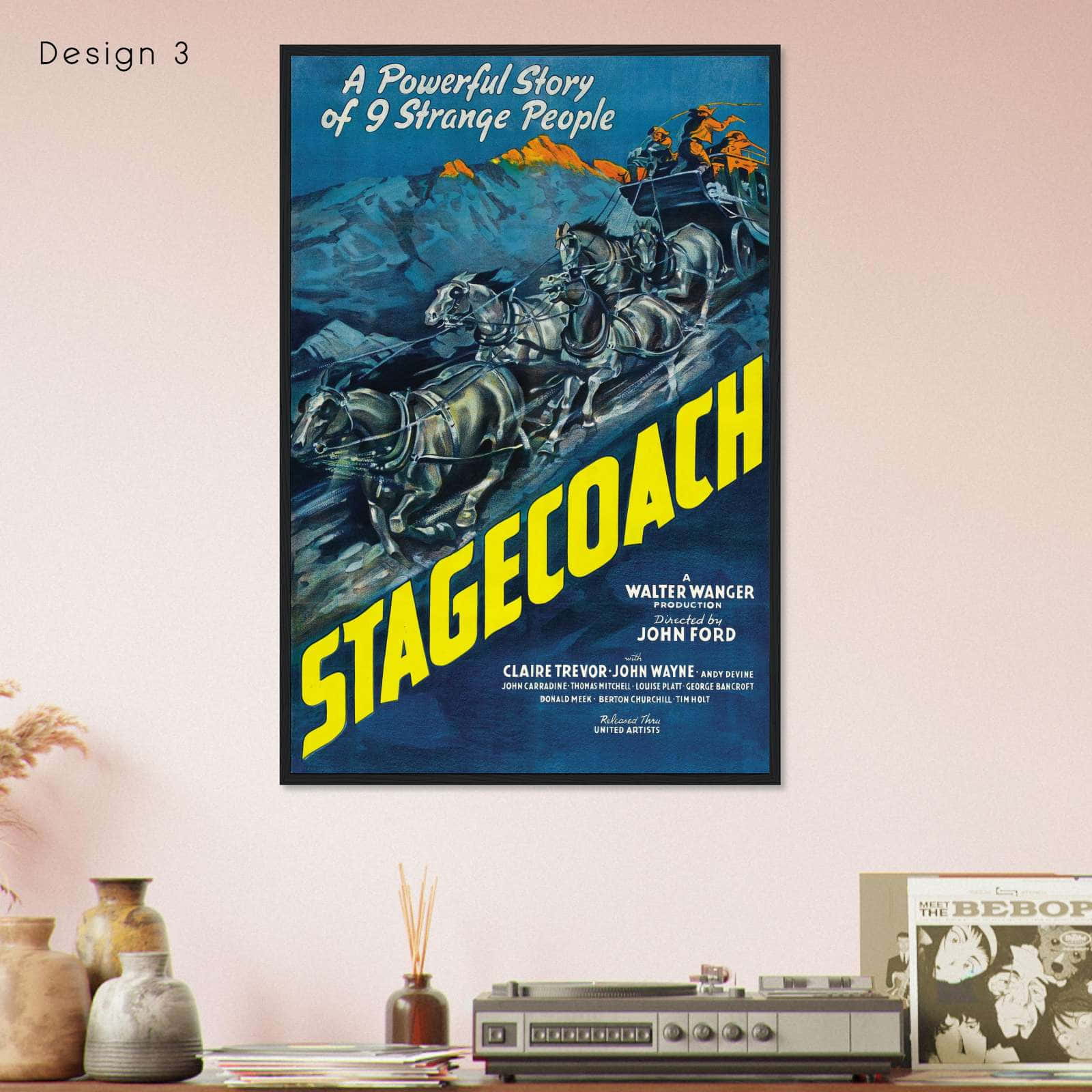 Stagecoach (1939) Movie Poster Print - Citiesbox