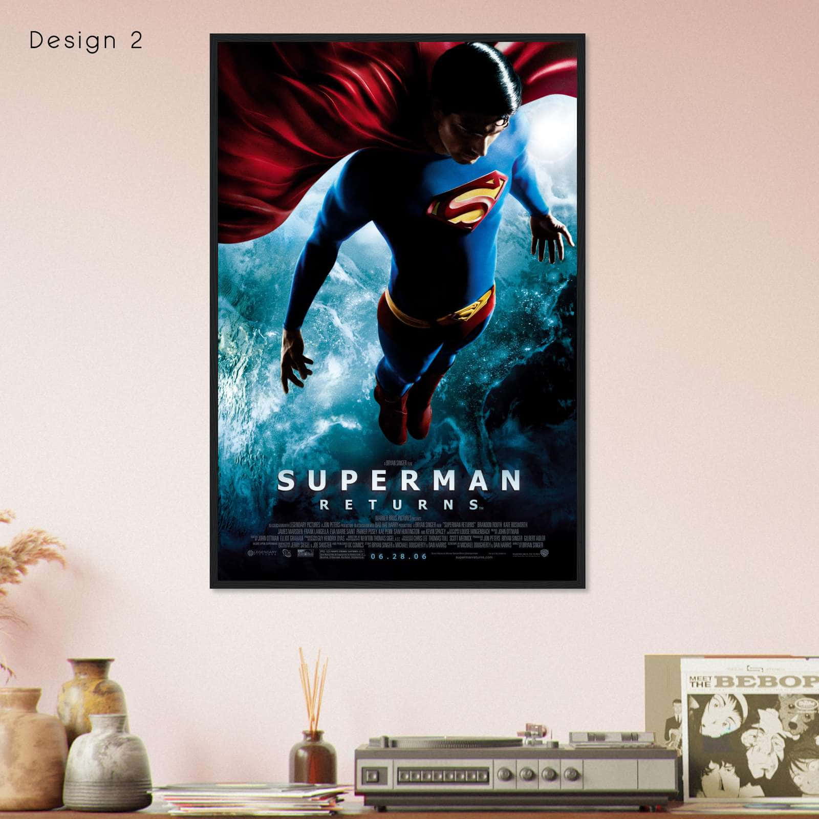 Superman Returns (2006) Movie Poster Print - Citiesbox