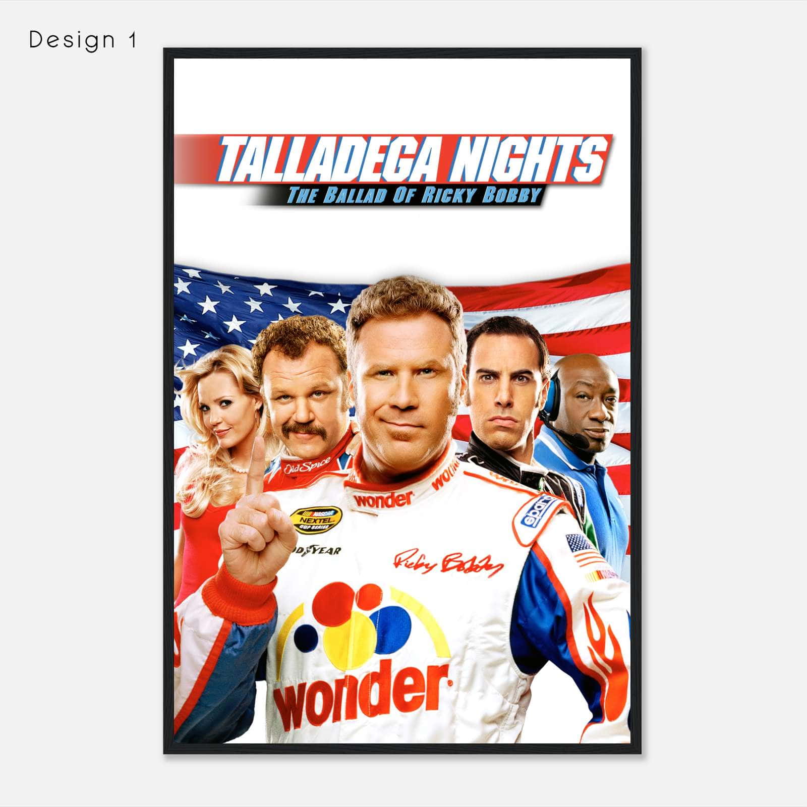 Talladega Nights: The Ballad of Ricky Bobby (2006) Movie Poster Print - Citiesbox