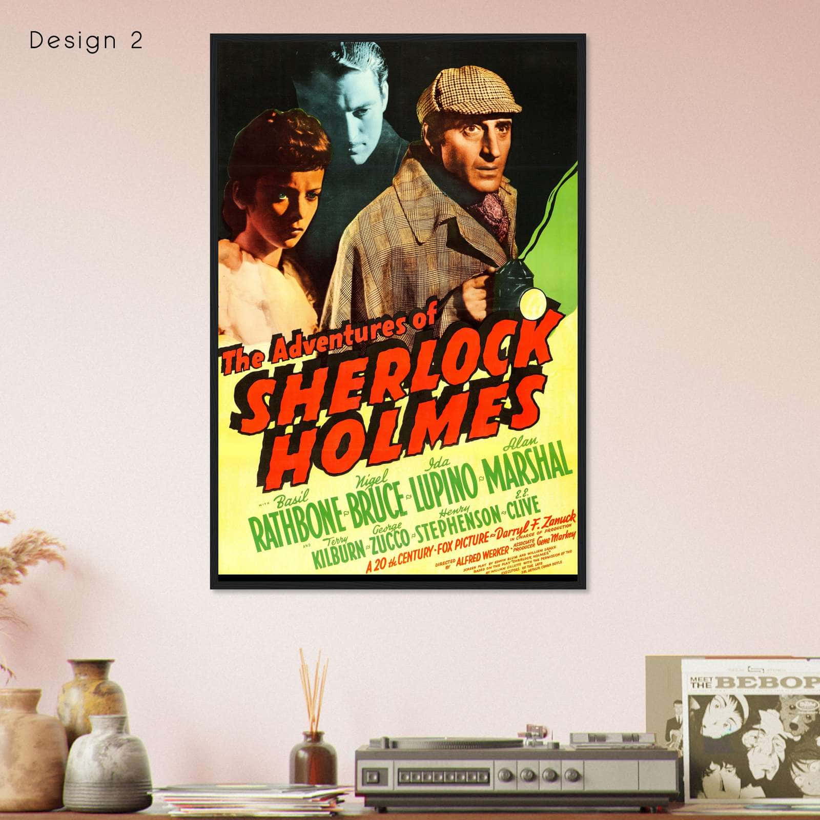 The Adventures of Sherlock Holmes (1939) Movie Poster Print - Citiesbox
