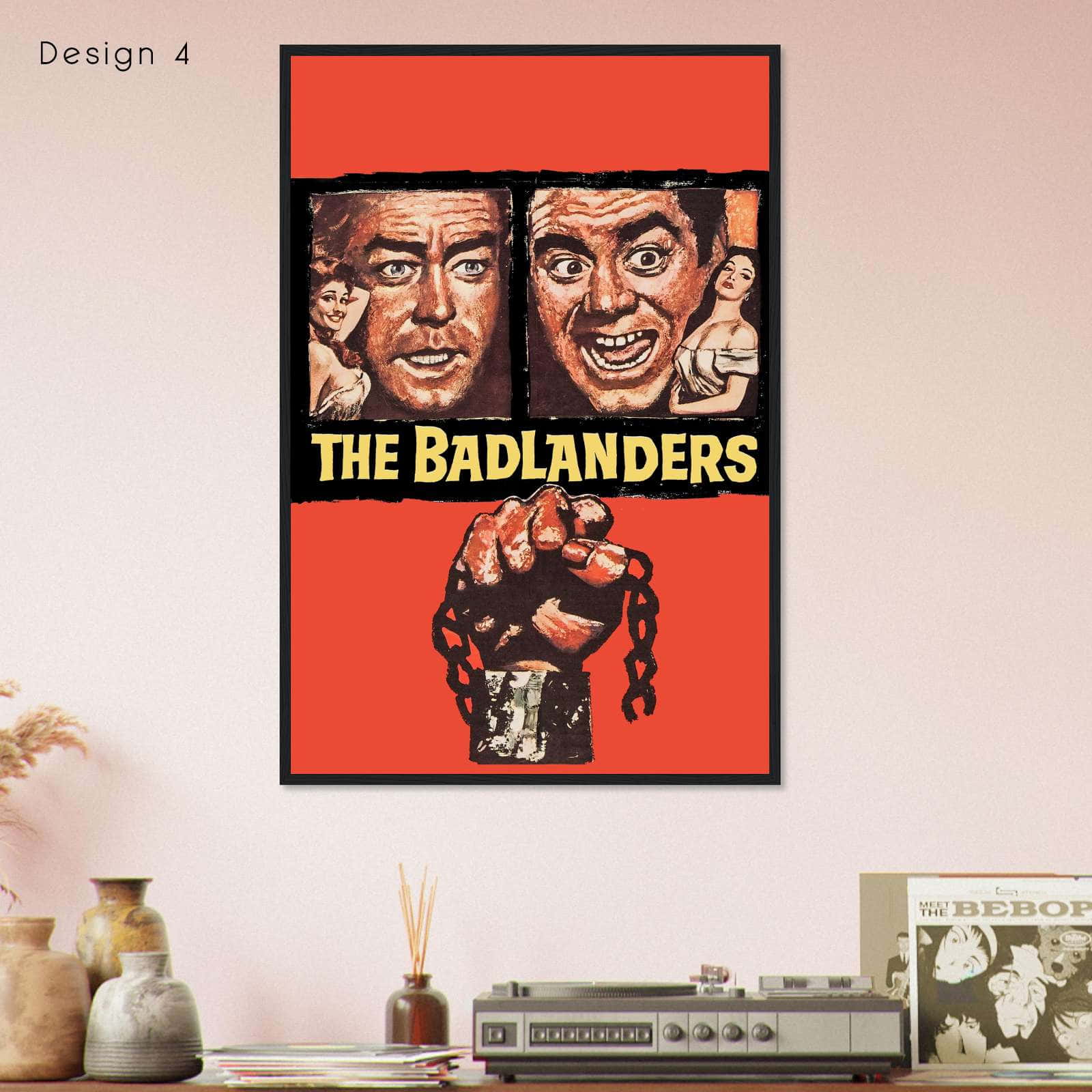 The Badlanders (1958) Movie Poster Print - Citiesbox