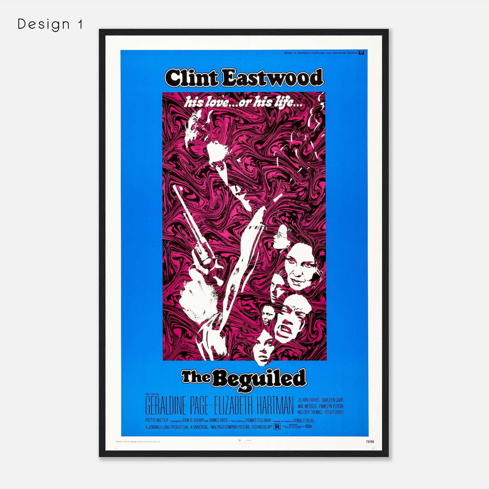 The Beguiled (1971) Movie Poster Print - Citiesbox
