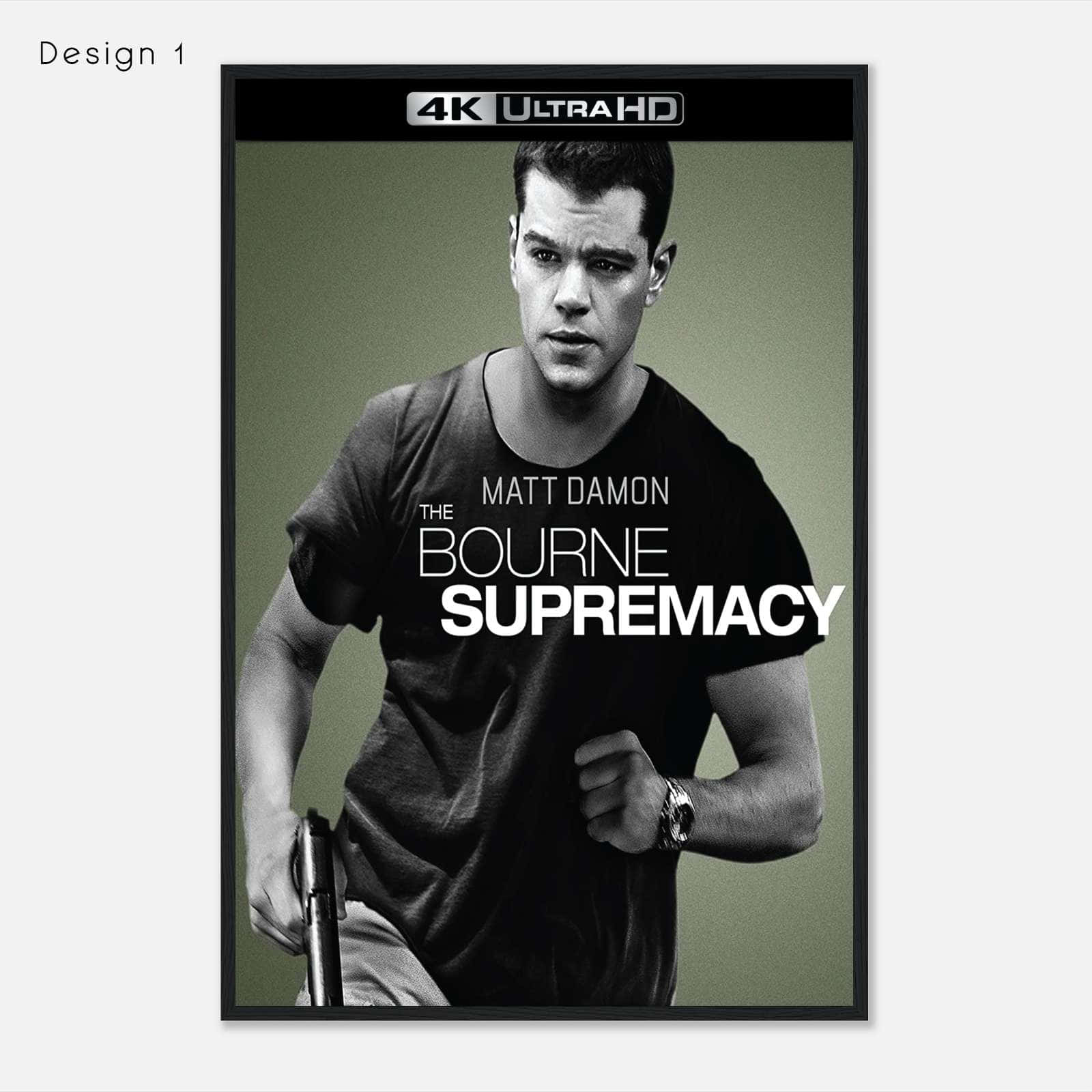 The Bourne Supremacy (2004) Movie Poster Print - Citiesbox