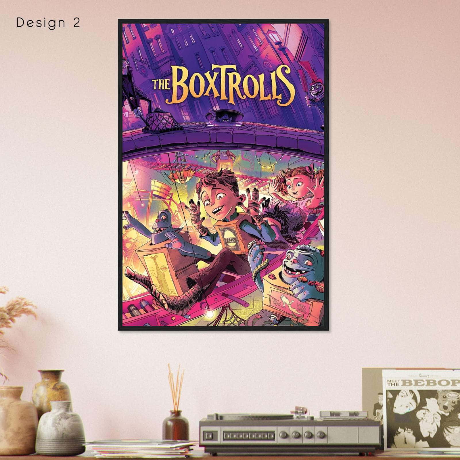 The Boxtrolls (2014) Movie Poster Print - Citiesbox