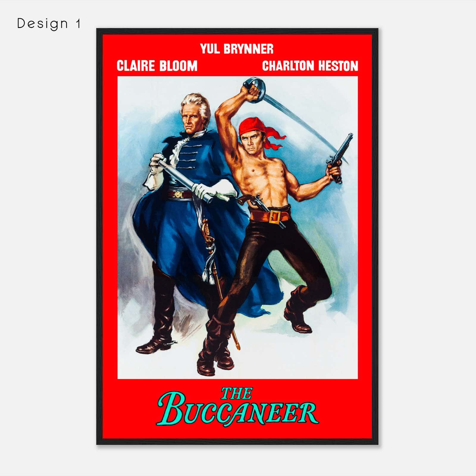 The Buccaneer (1958) Movie Poster Print - Citiesbox