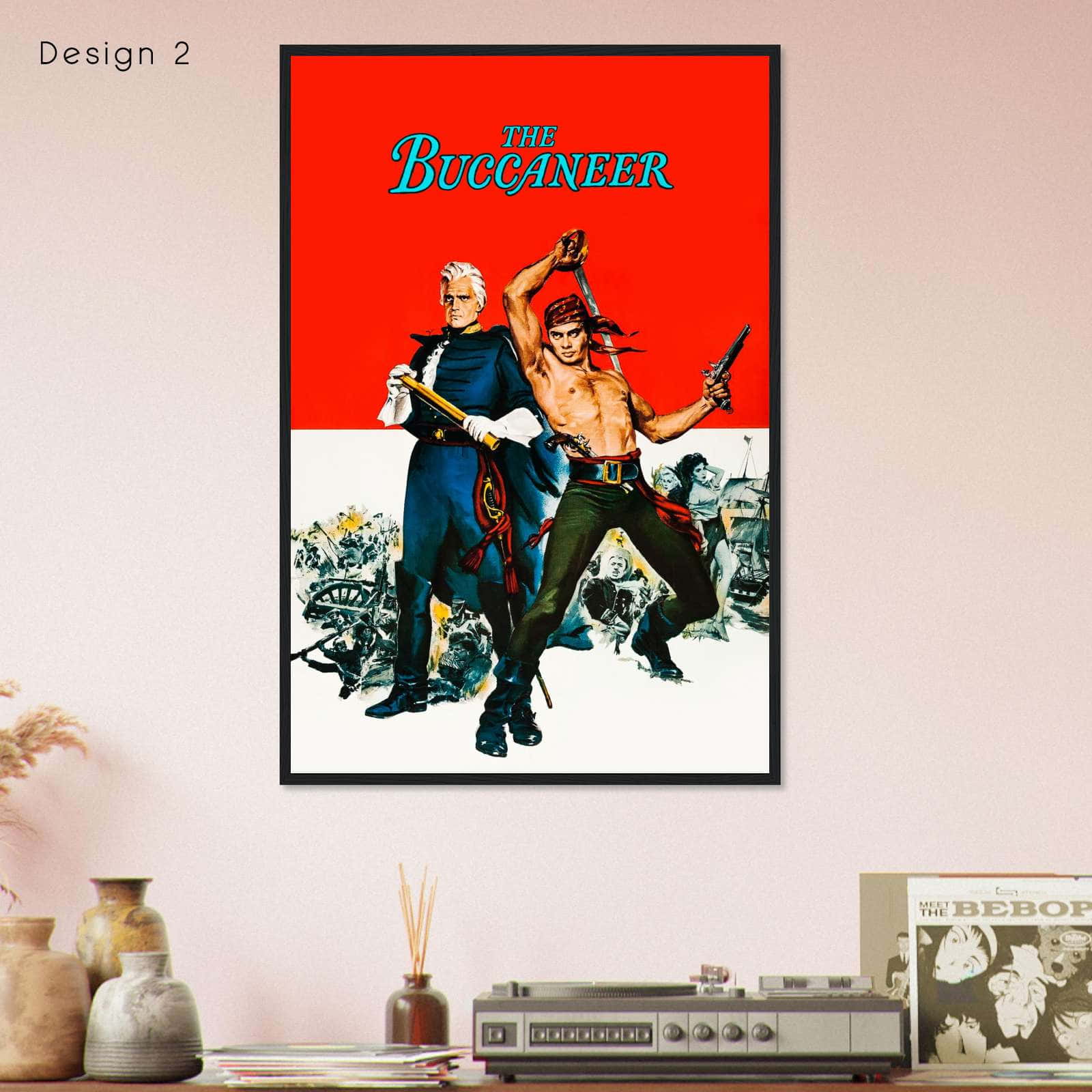 The Buccaneer (1958) Movie Poster Print - Citiesbox