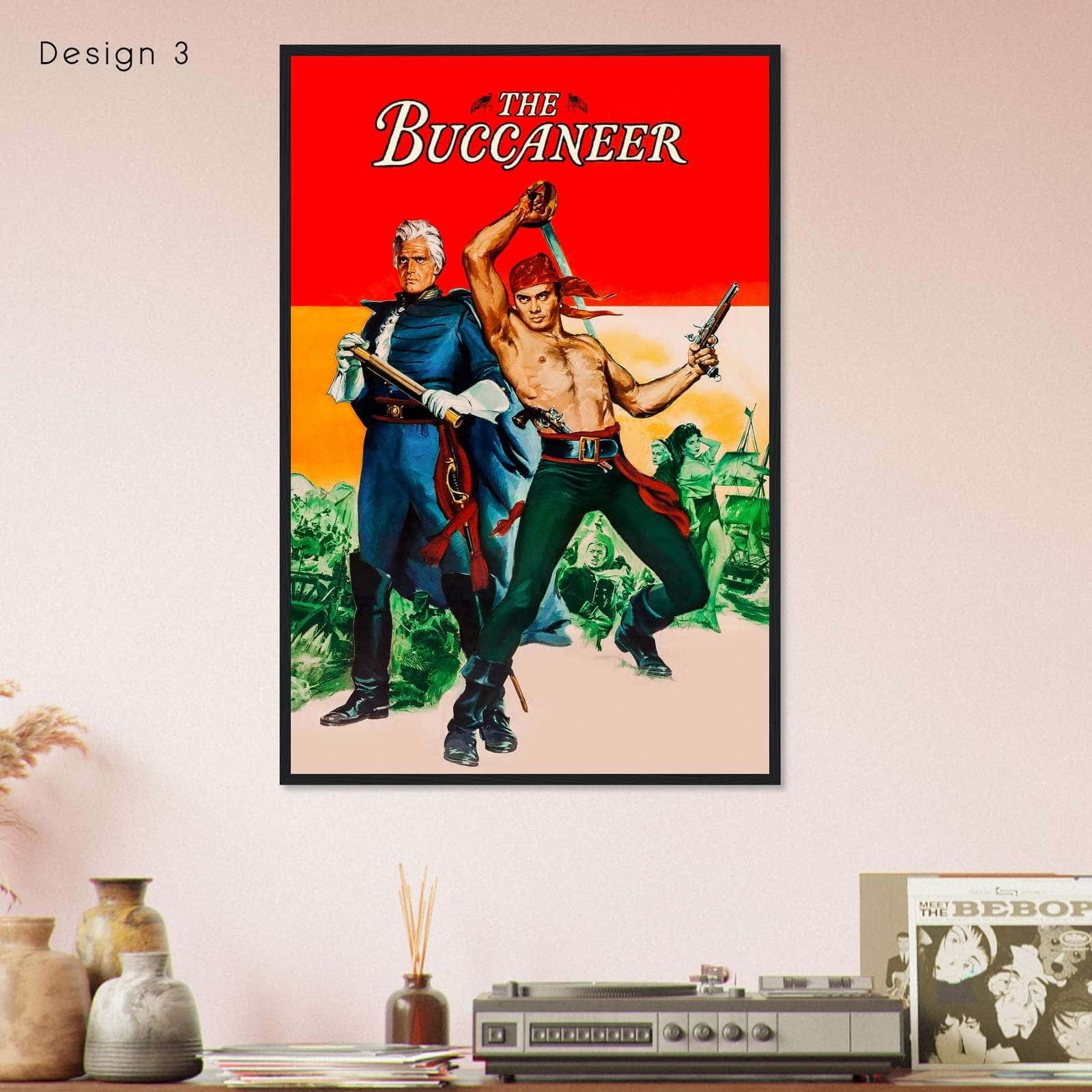 The Buccaneer (1958) Movie Poster Print - Citiesbox