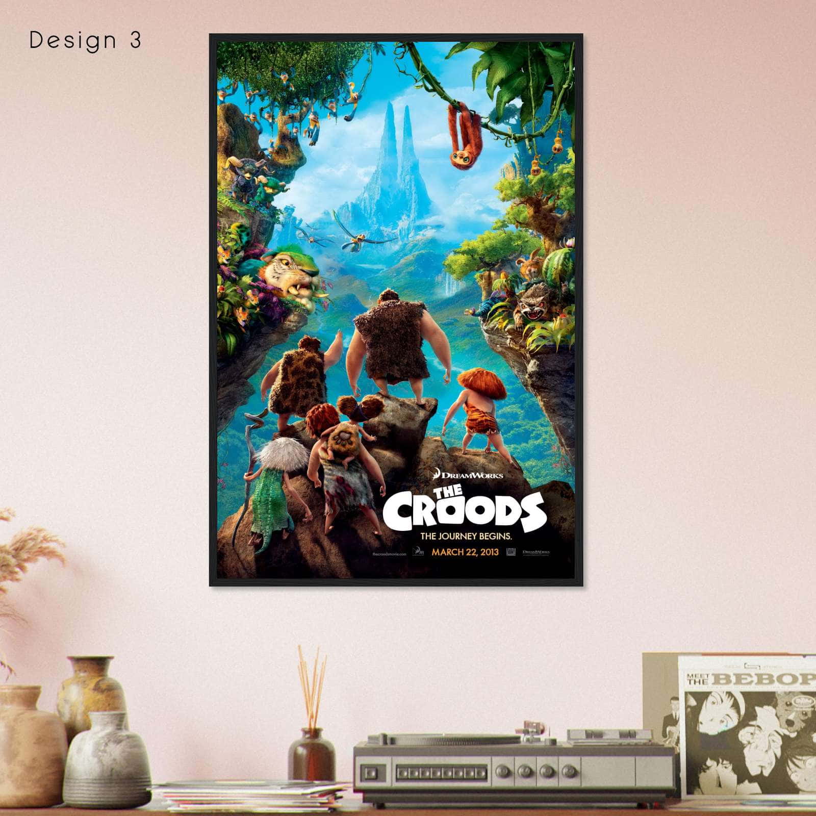 The Croods (2013) Movie Poster Print - Citiesbox