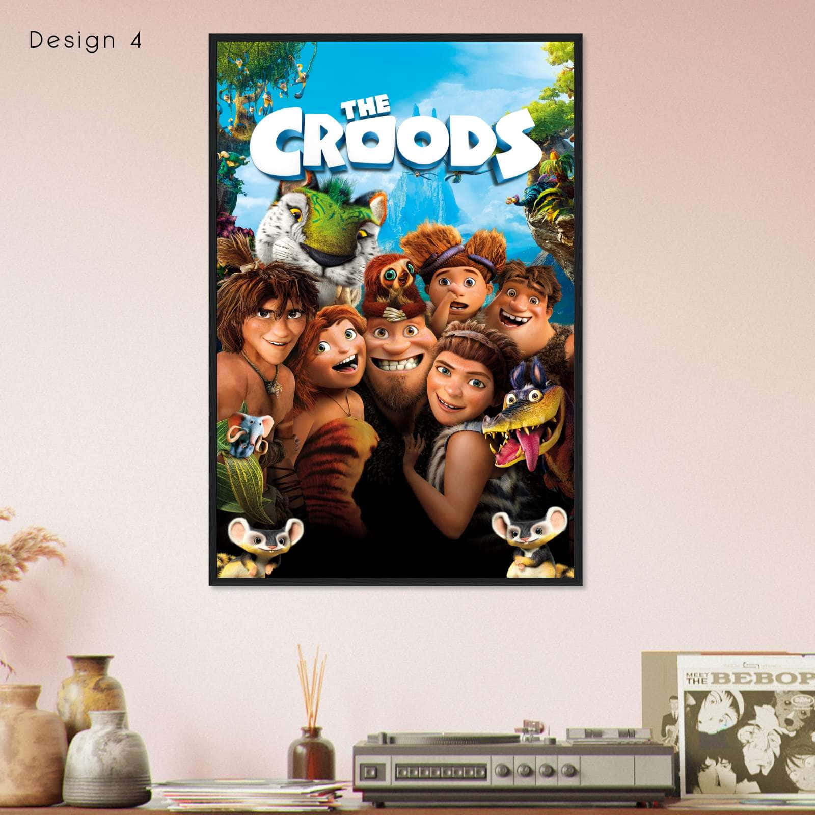 The Croods (2013) Movie Poster Print - Citiesbox