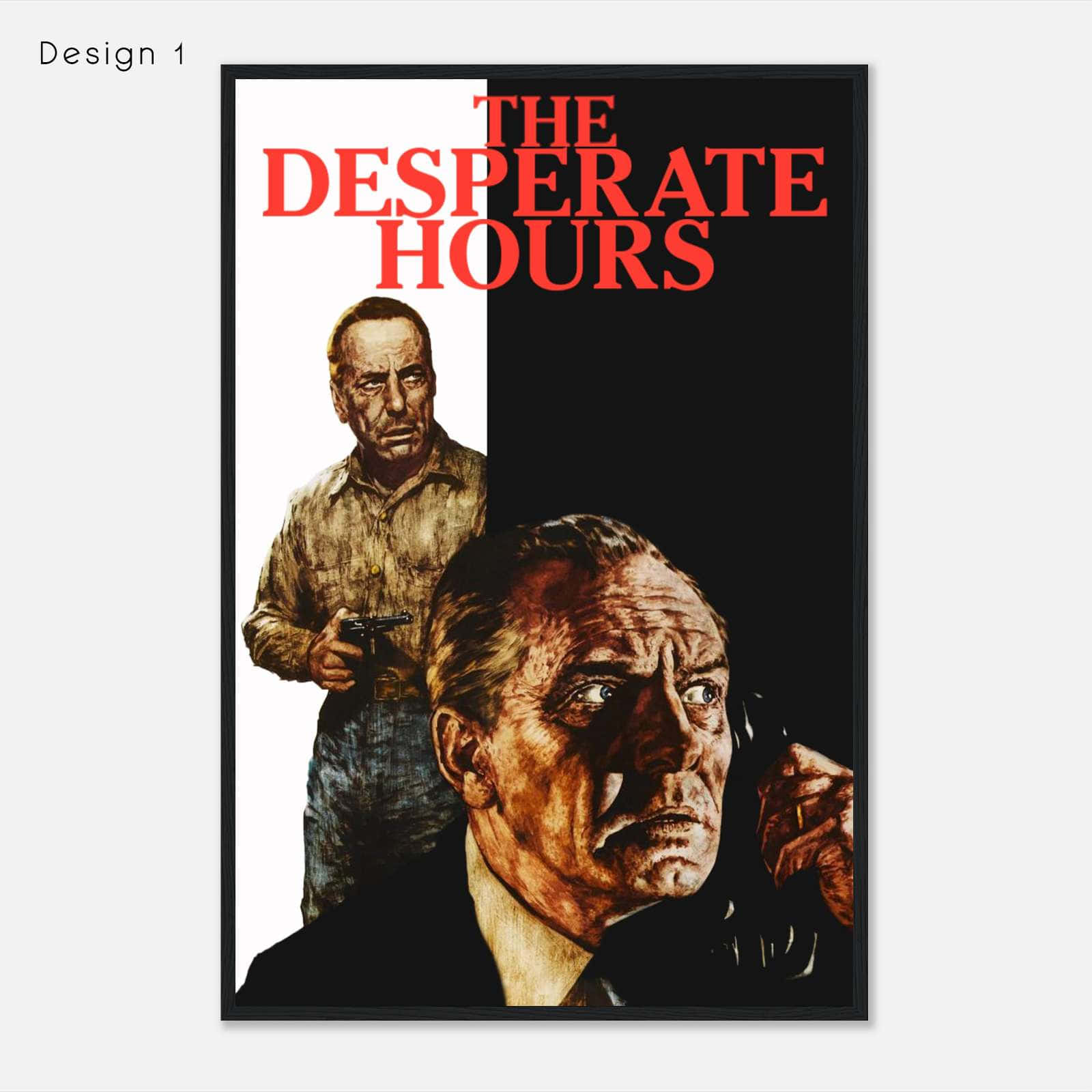 The Desperate Hours (1955) Movie Poster Print - Citiesbox
